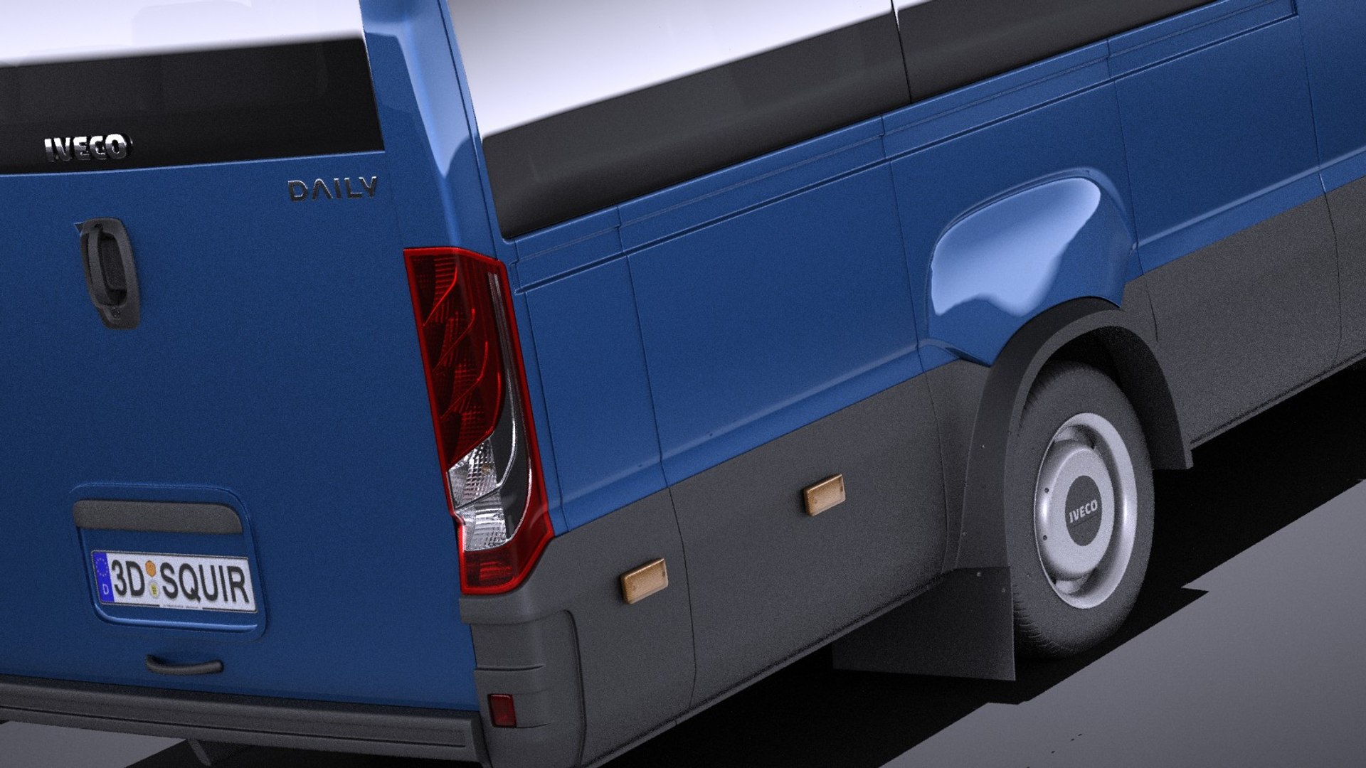 Minibus Bus Iveco 3d C4d