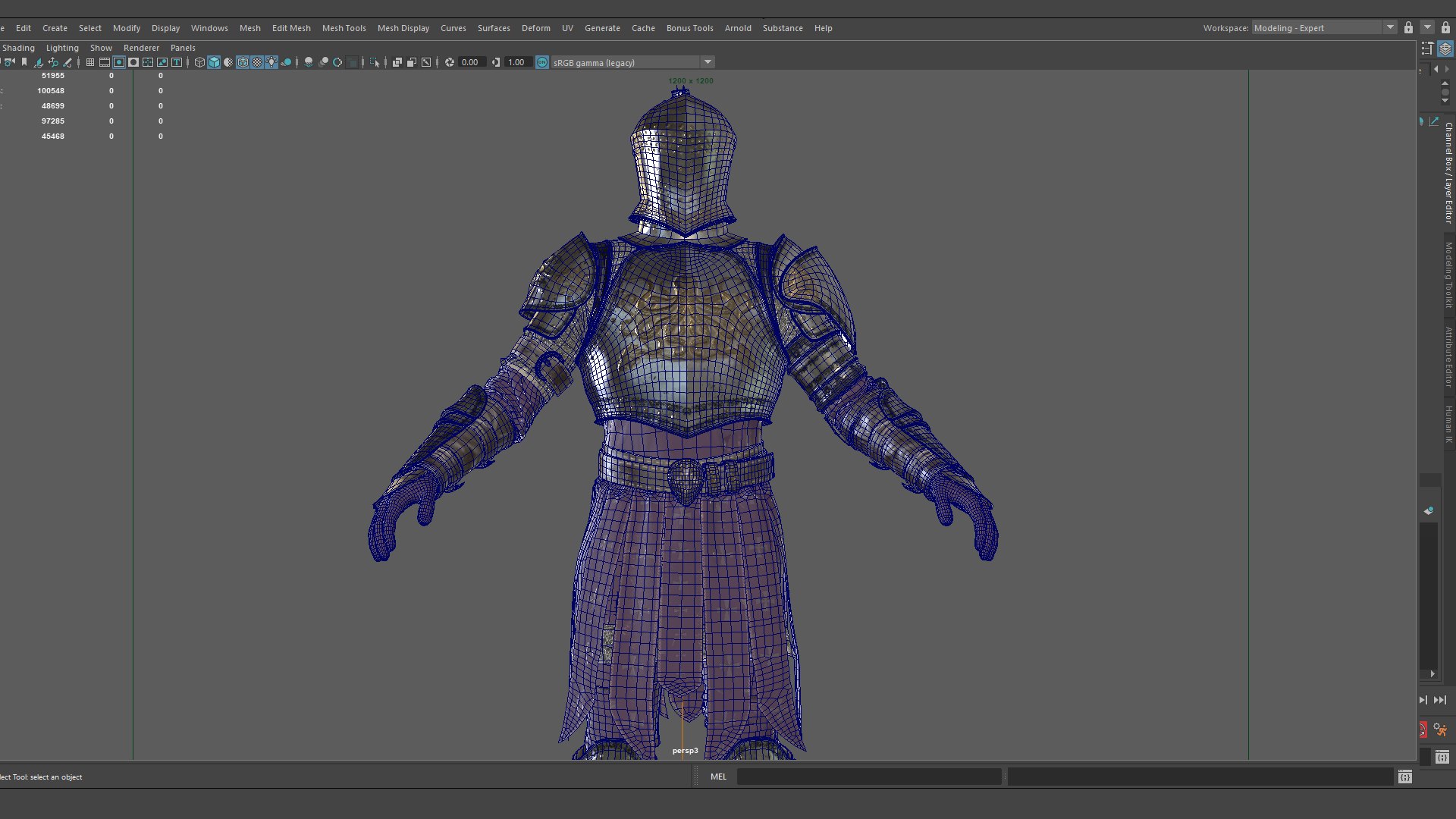 Knight Armor 3D Model - TurboSquid 2299283