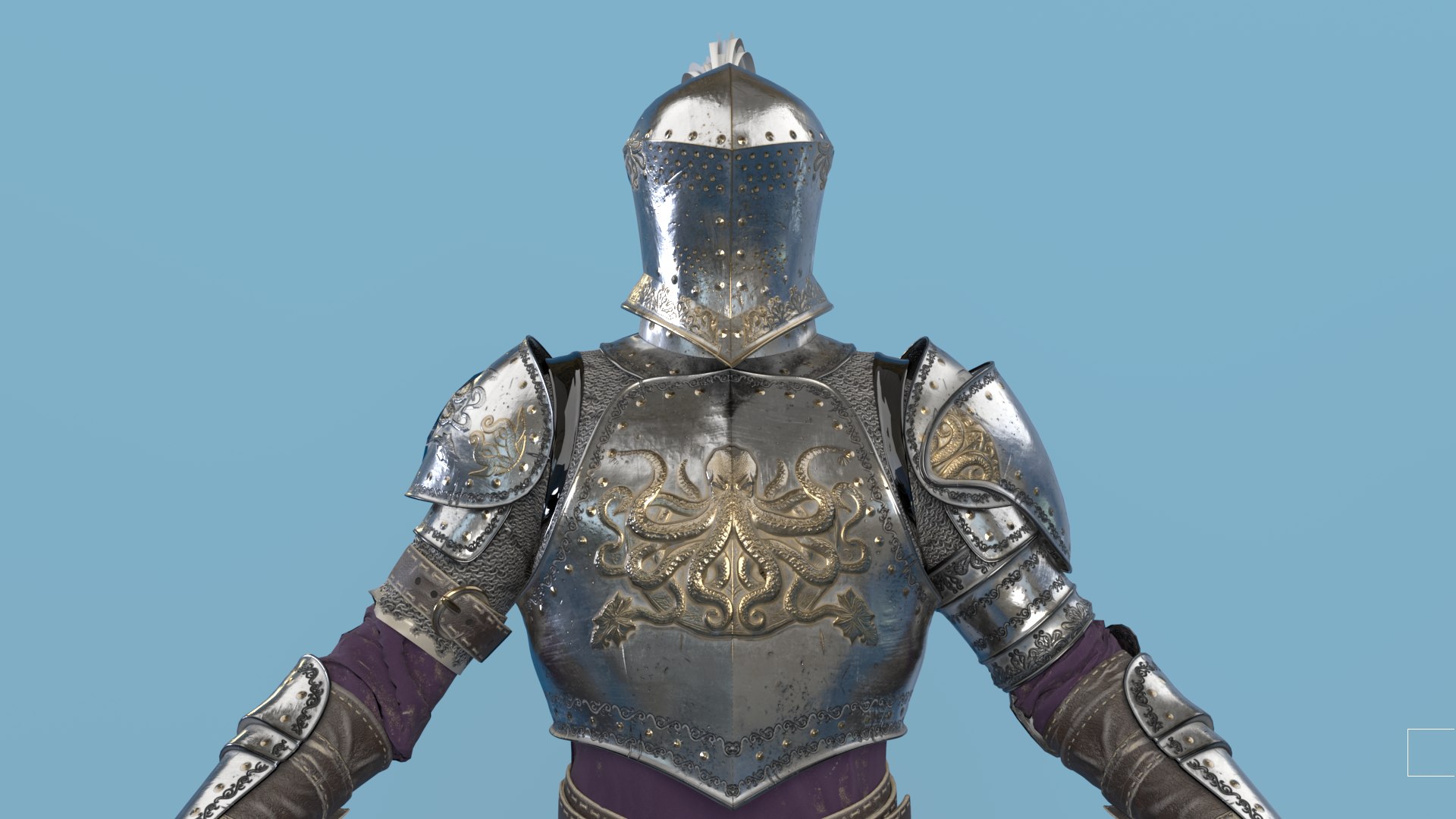 Knight Armor 3D Model - TurboSquid 2299283