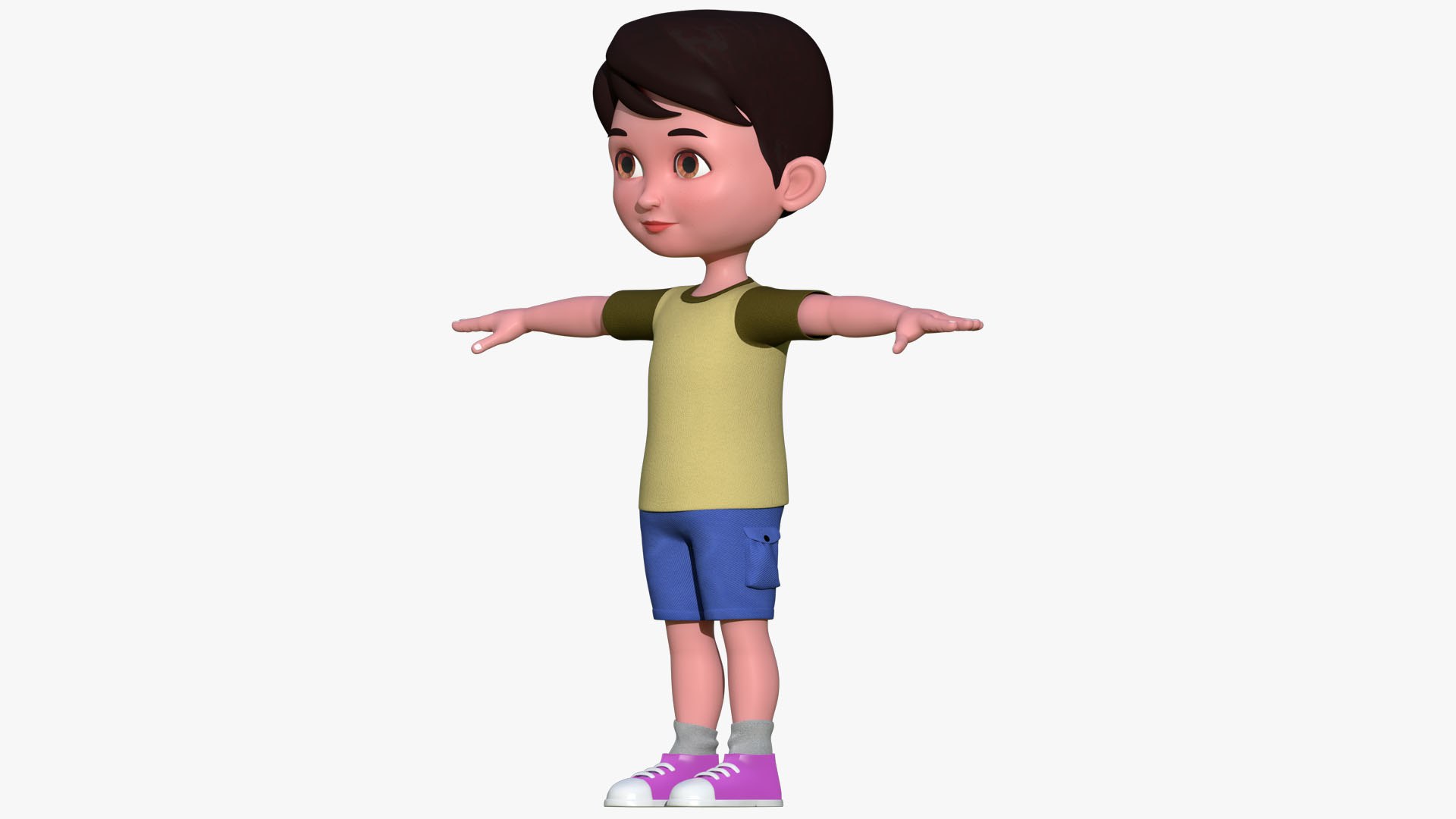 3D Cartoon Brother Model - TurboSquid 1786735