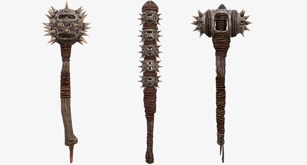 fantasy tribal weapons - max