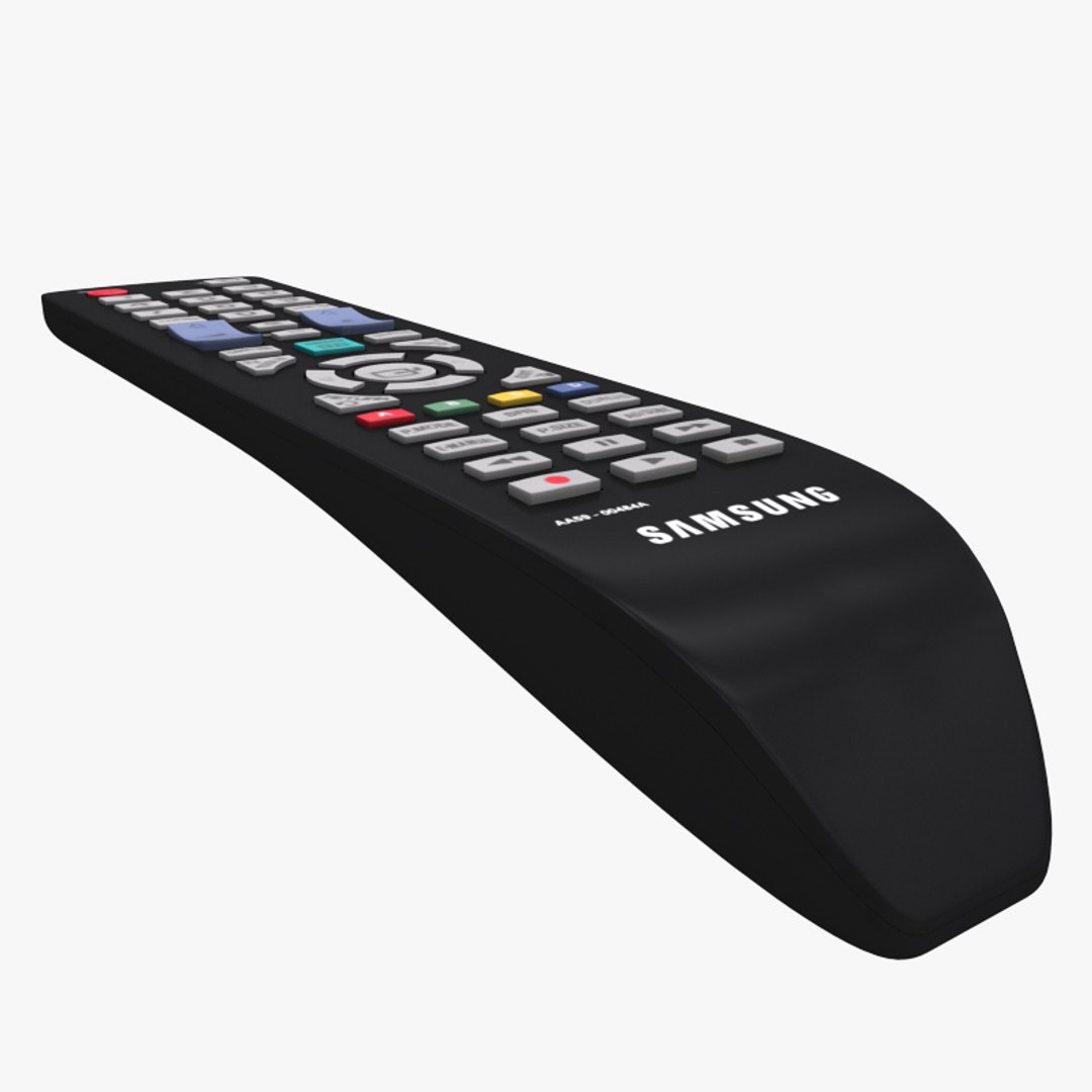 3ds Max Realistic Samsung Remote Control