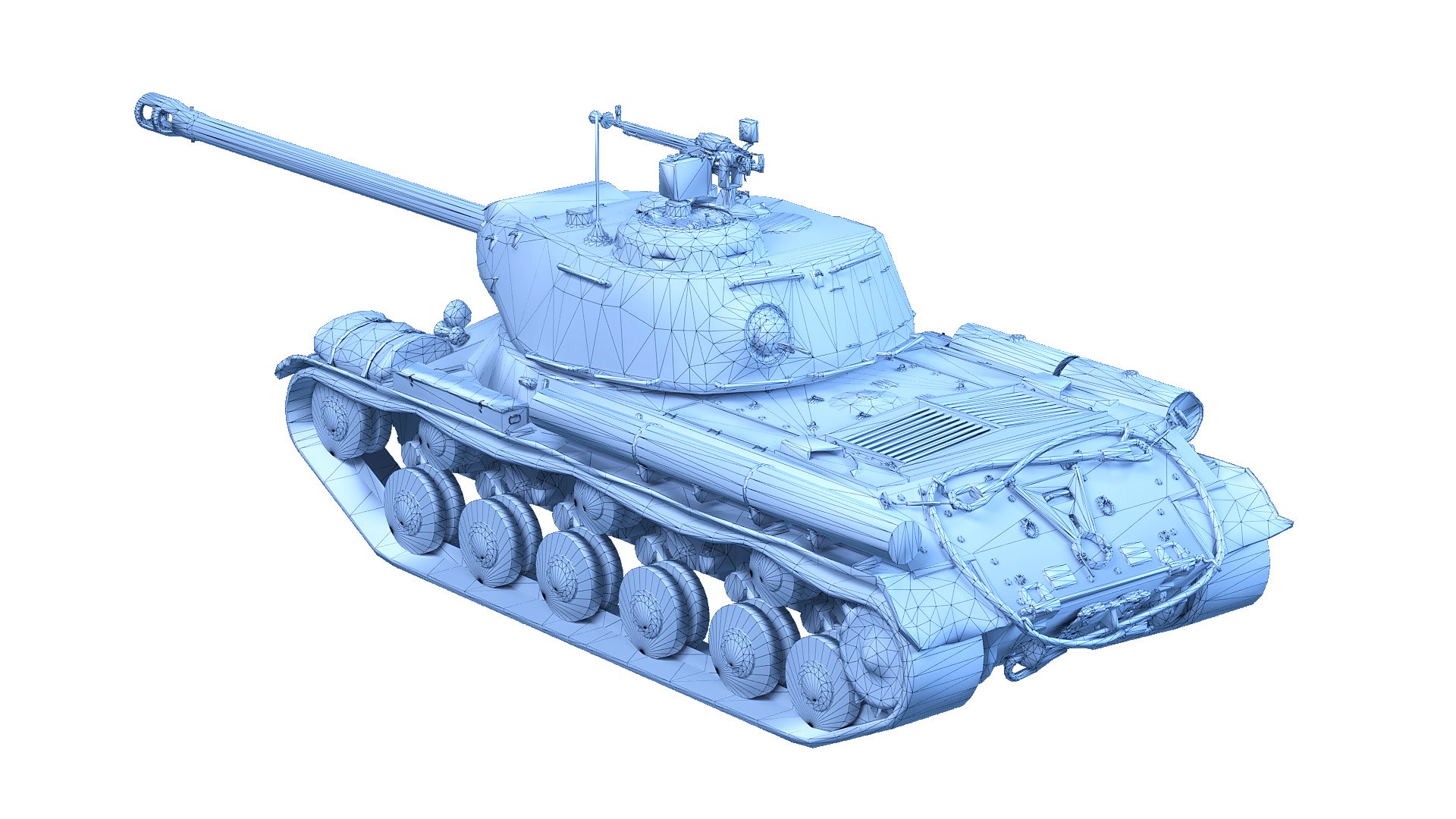 3D Soviet Tank IS2 - TurboSquid 2334928