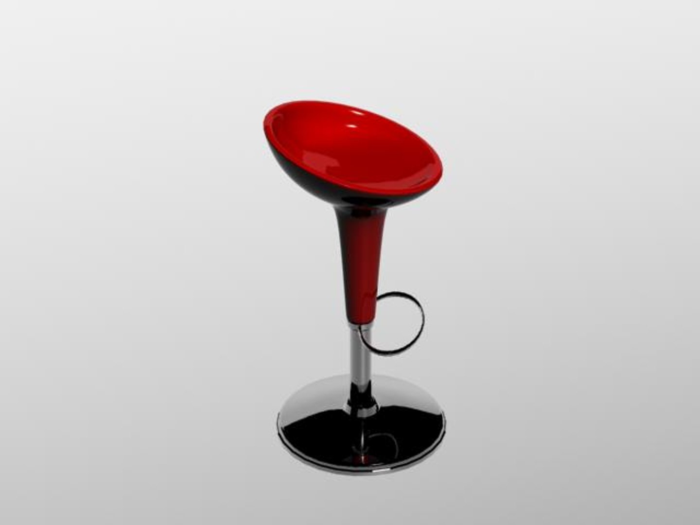 Bombo Stool 3d Model