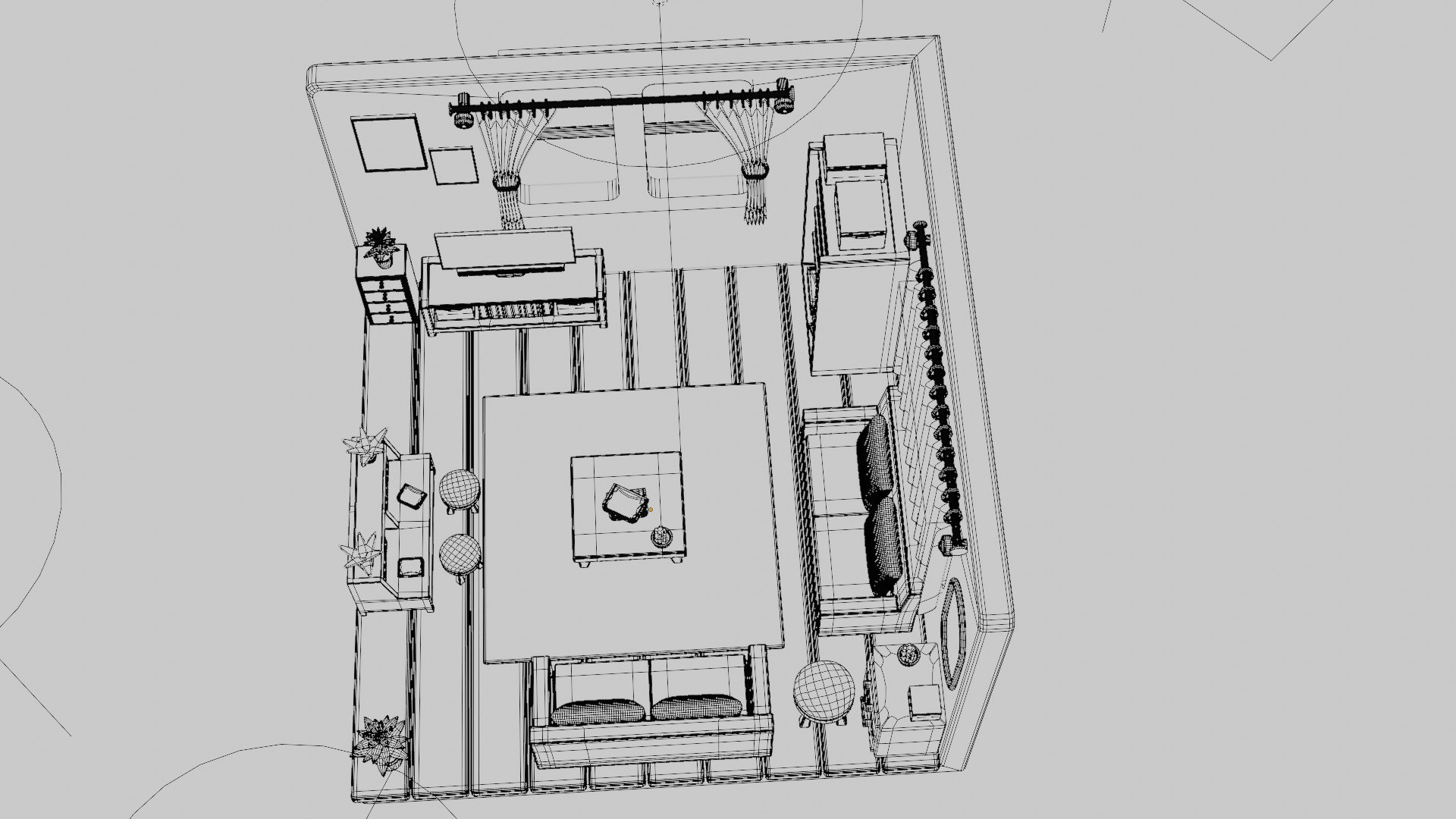 Isometric Room Design Model - TurboSquid 2207907