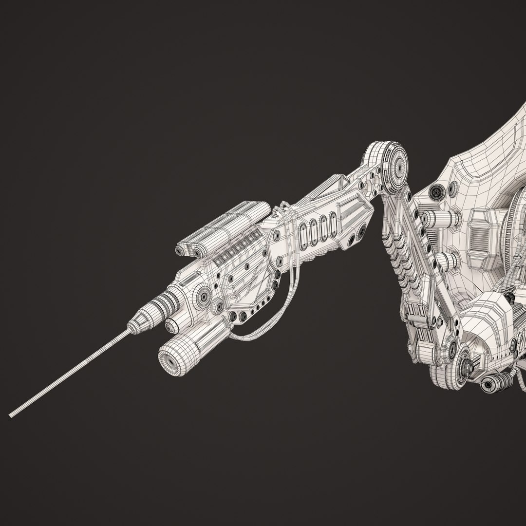 3D Robotic Arm 02 Stylized - TurboSquid 1236280