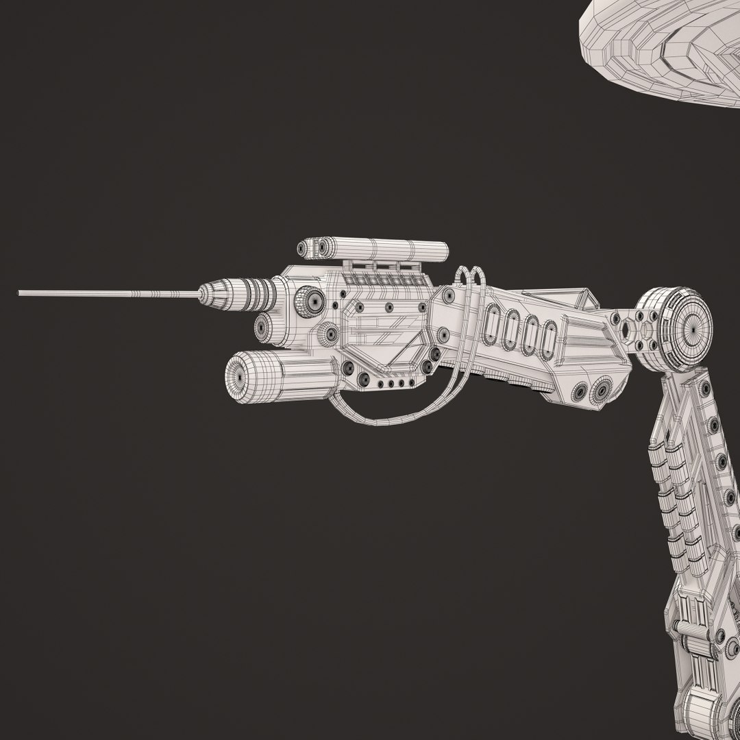 3D Robotic Arm 02 Stylized - TurboSquid 1236280