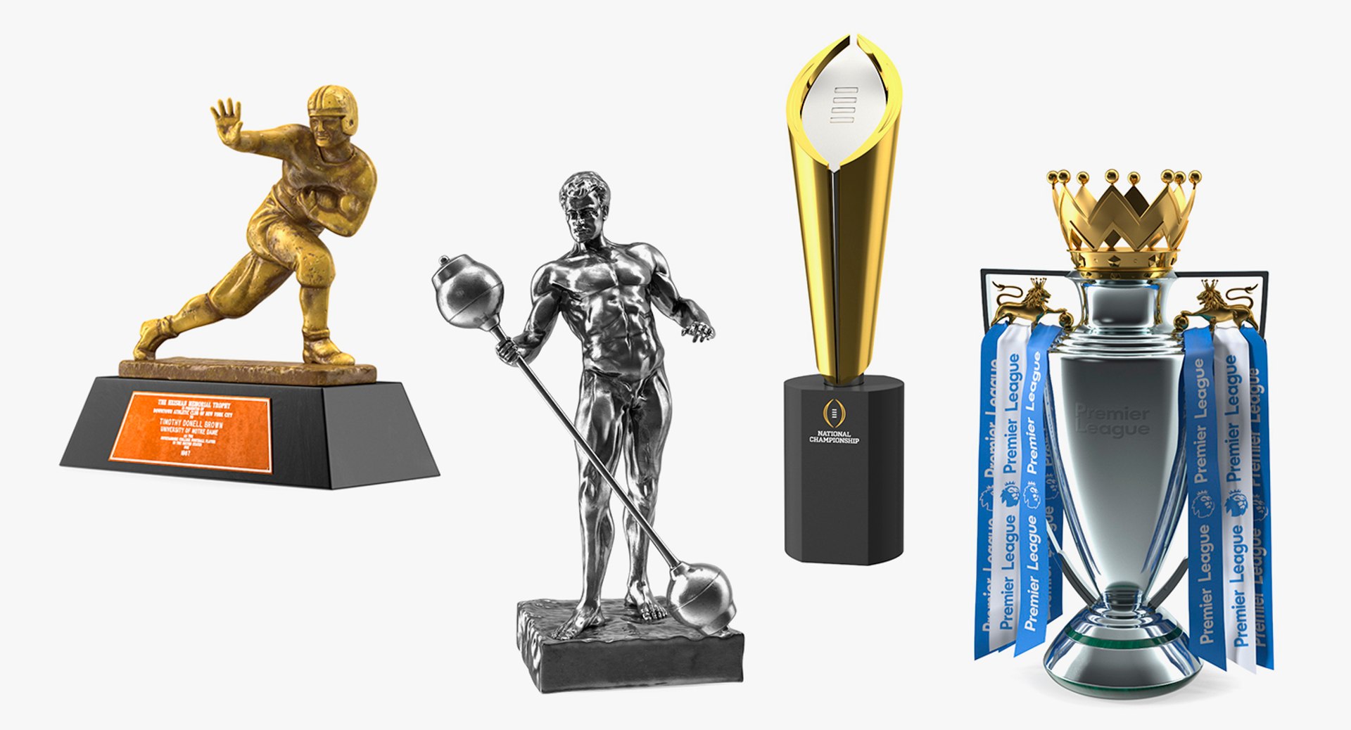 Sports Trophies Collection 3 3D - TurboSquid 2094881
