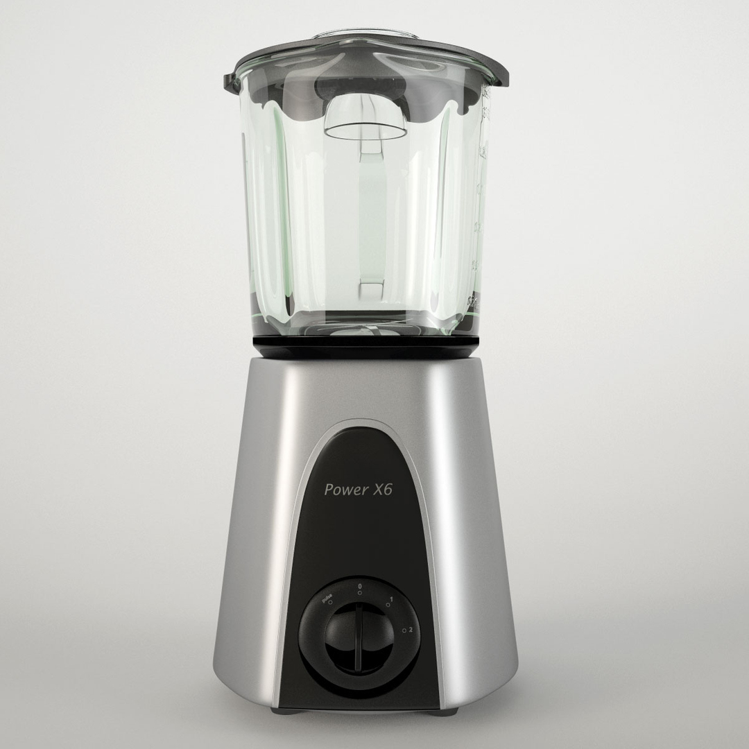 3d model of blender mixer