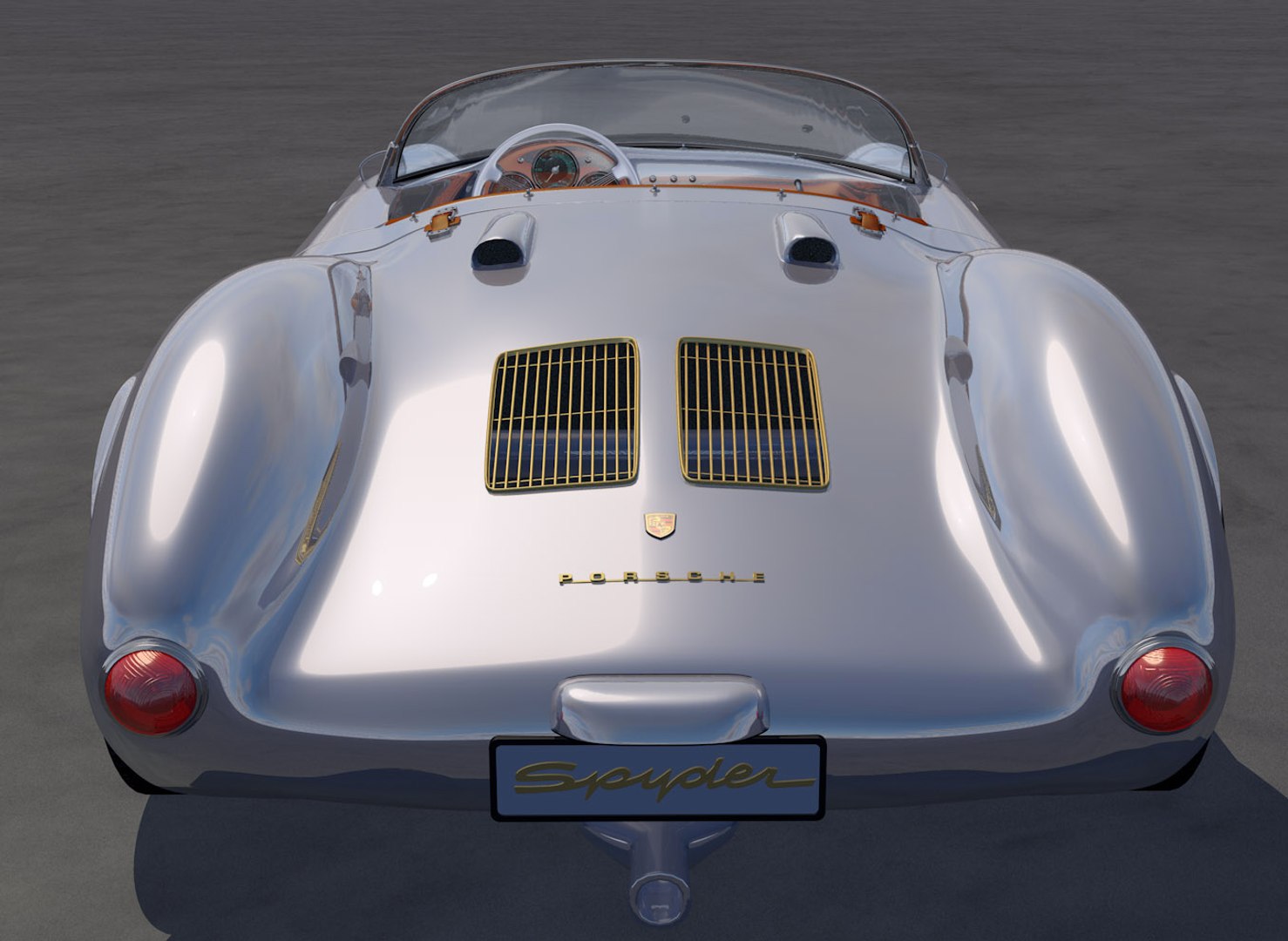 3d Model Porsche 550 Spyder