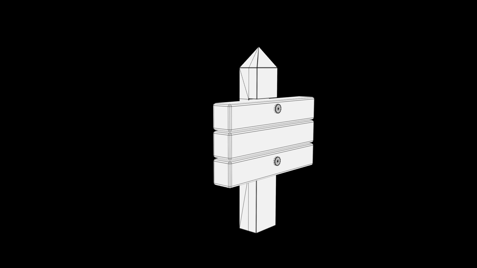Road Stand 3D Model - TurboSquid 1852957
