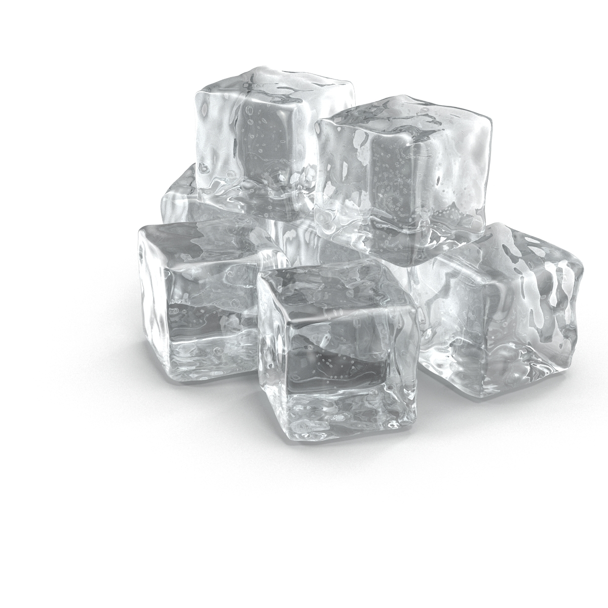 3ds max ice cubes