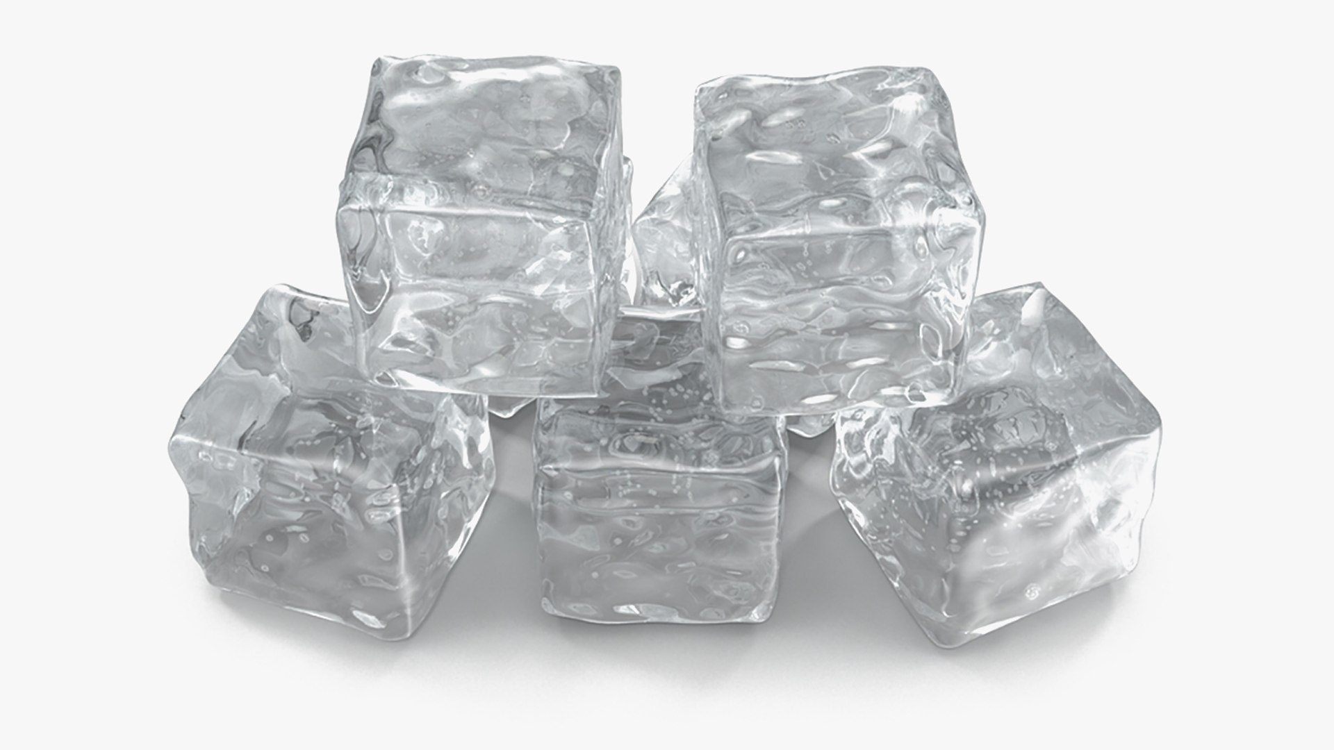 3ds Max Ice Cubes