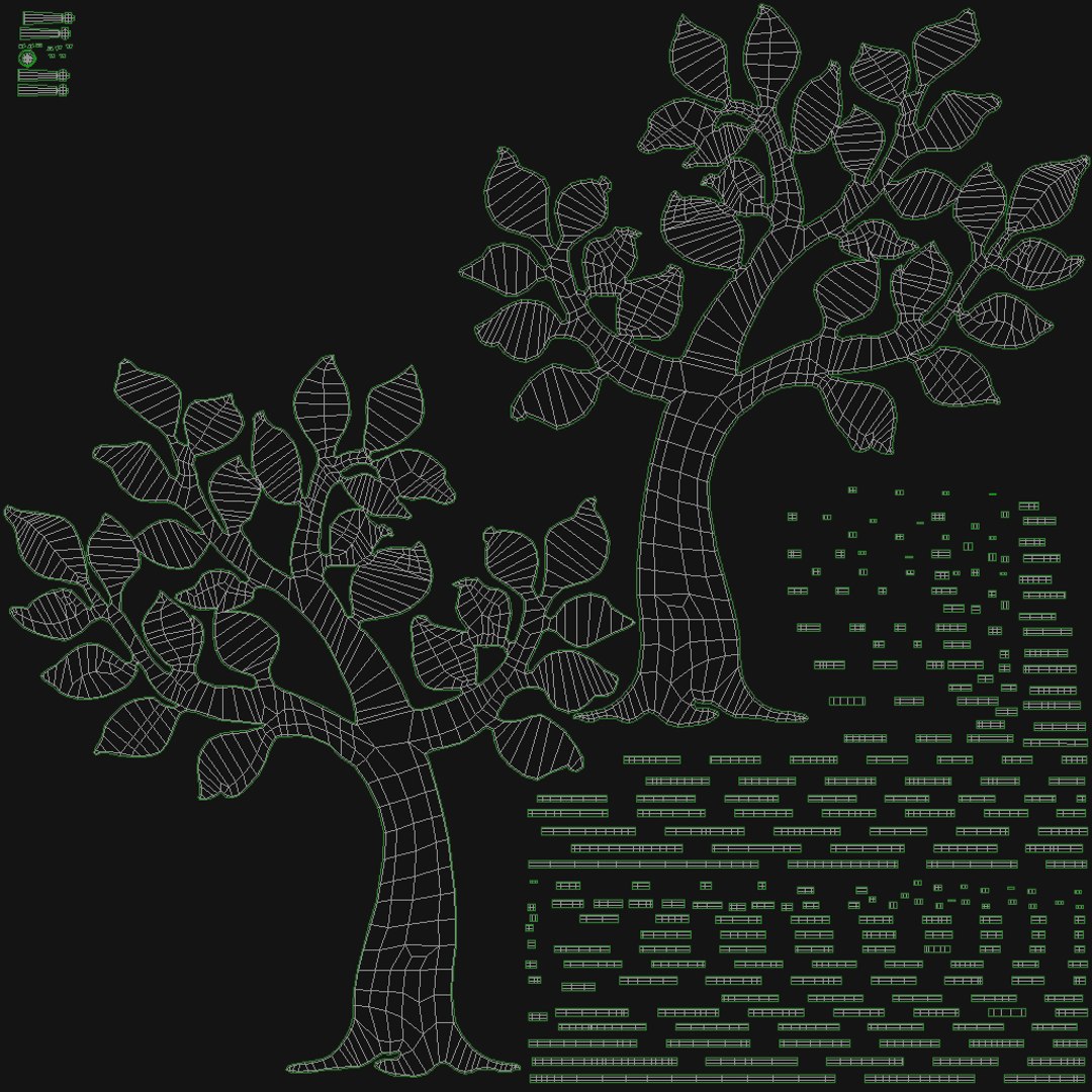 3D hanger tree model - TurboSquid 1453305