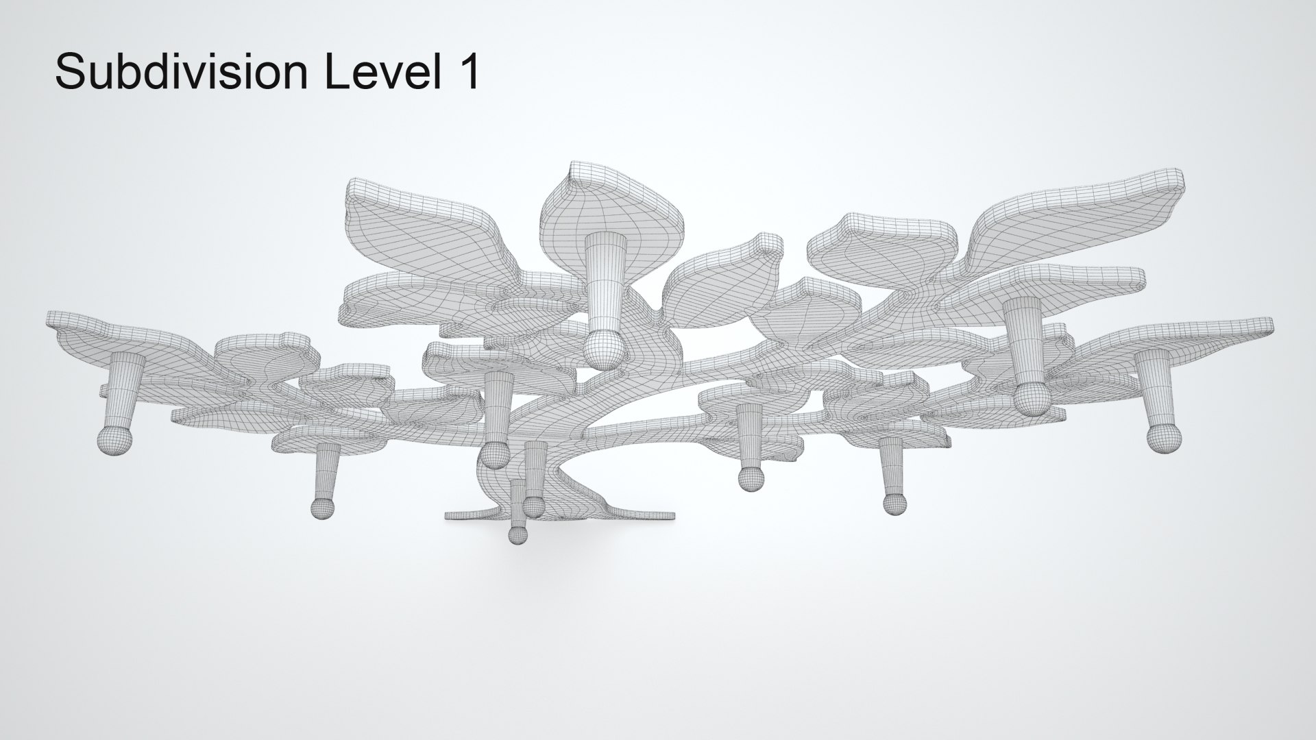 3D Hanger Tree Model - TurboSquid 1453305