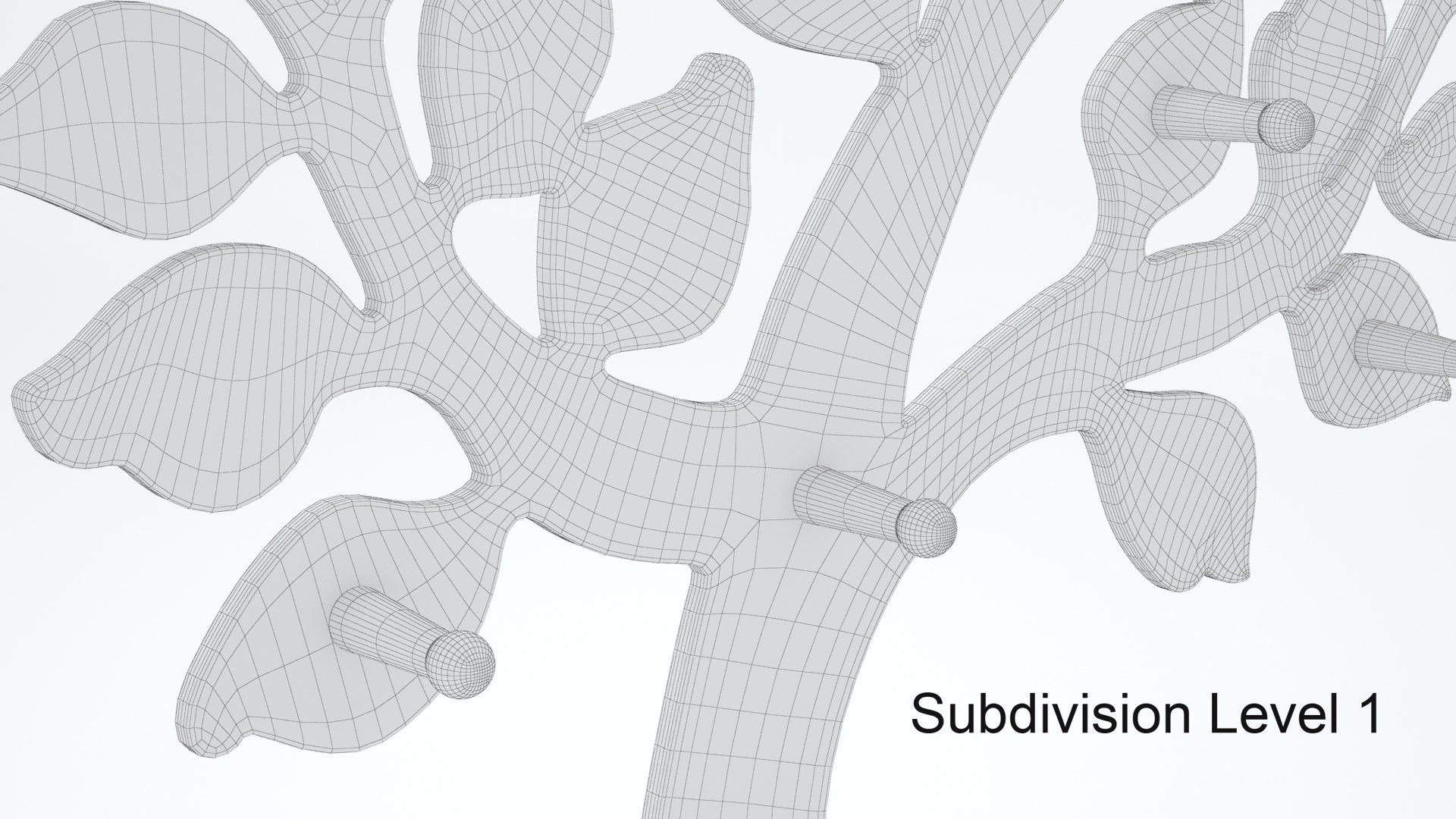 3D Hanger Tree Model - TurboSquid 1453305