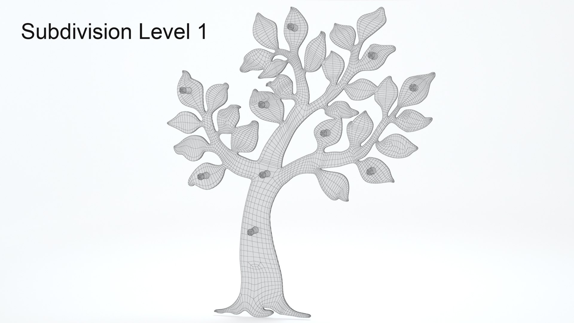 3D Hanger Tree Model - TurboSquid 1453305