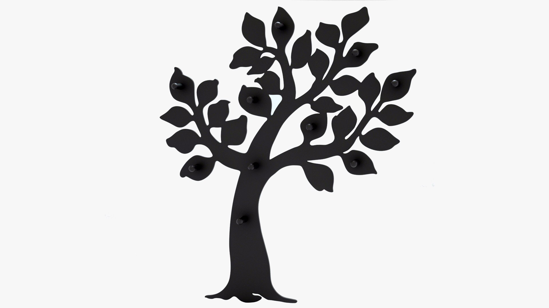 3D hanger tree model - TurboSquid 1453305