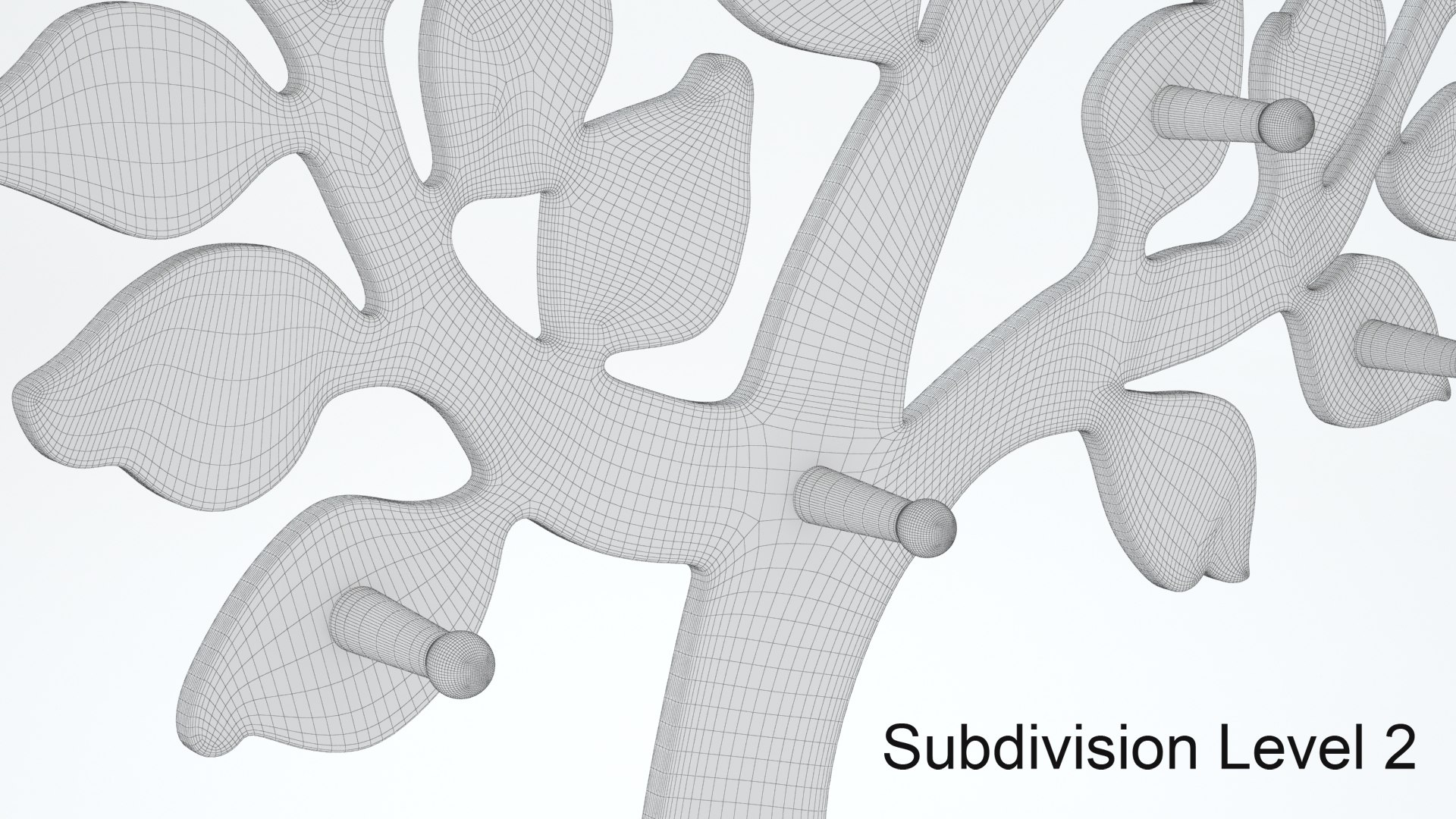 3D Hanger Tree Model - TurboSquid 1453305