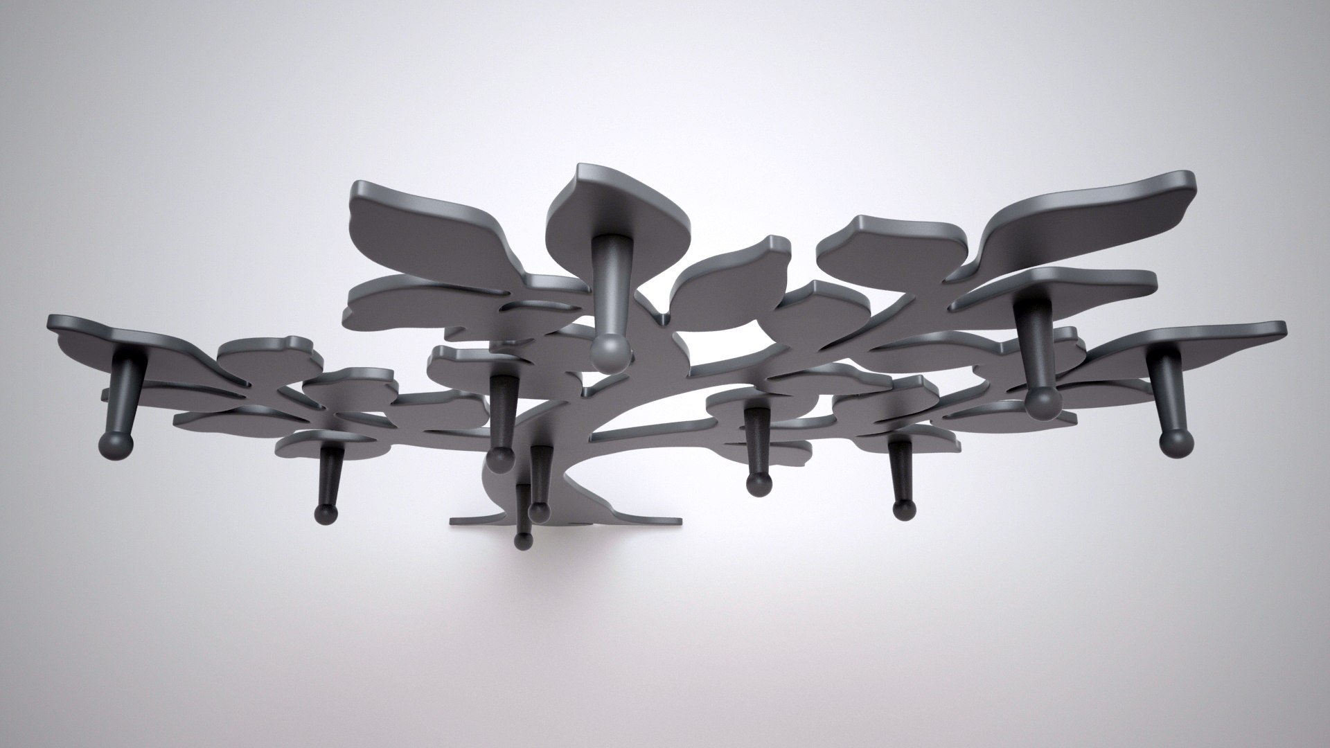 3D Hanger Tree Model - TurboSquid 1453305