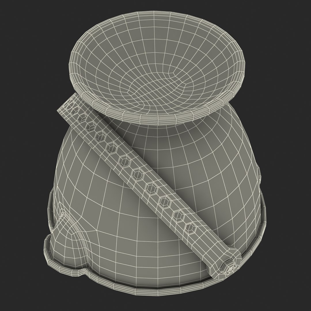 3d toy bucket 2 modeled
