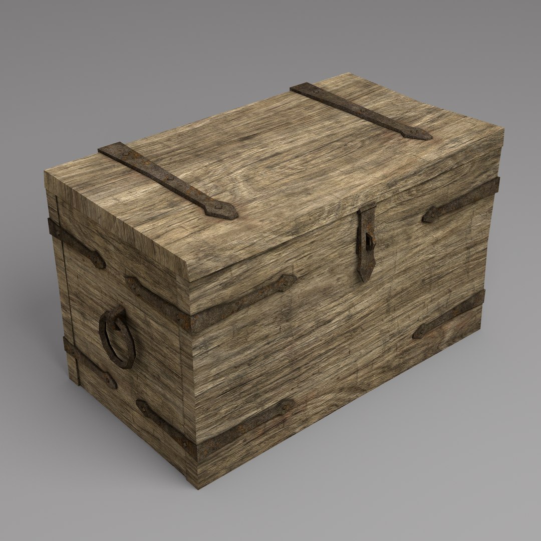 Medium Chest 3d Model