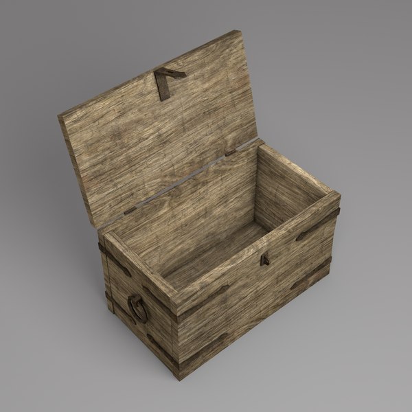 medium chest 3d model