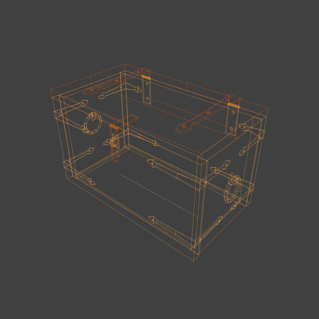Medium Chest 3d Model