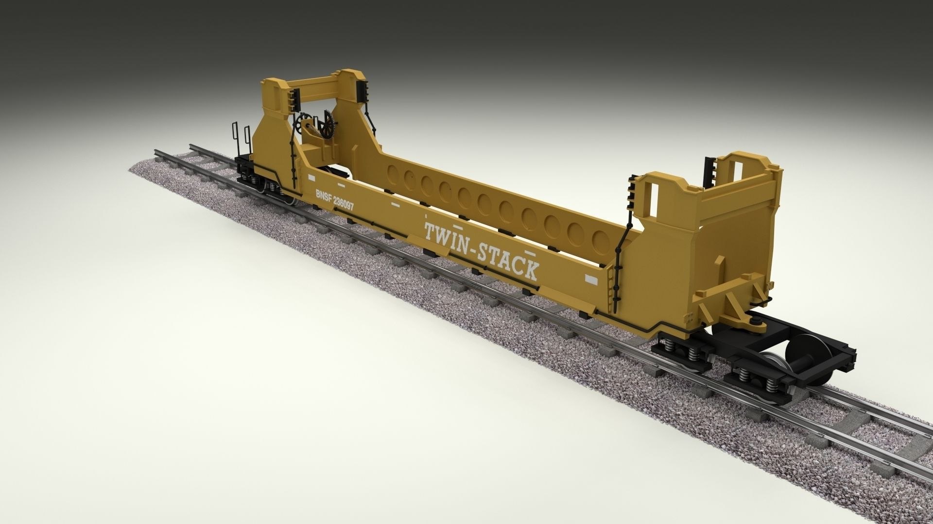 Train Car 3d Model