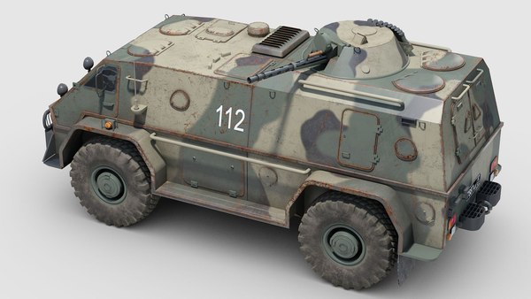 modelo 3d GAZ 3937 Vodnik - TurboSquid 996175