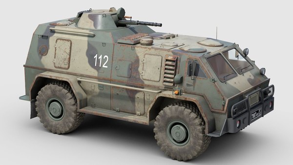 modelo 3d GAZ 3937 Vodnik - TurboSquid 996175
