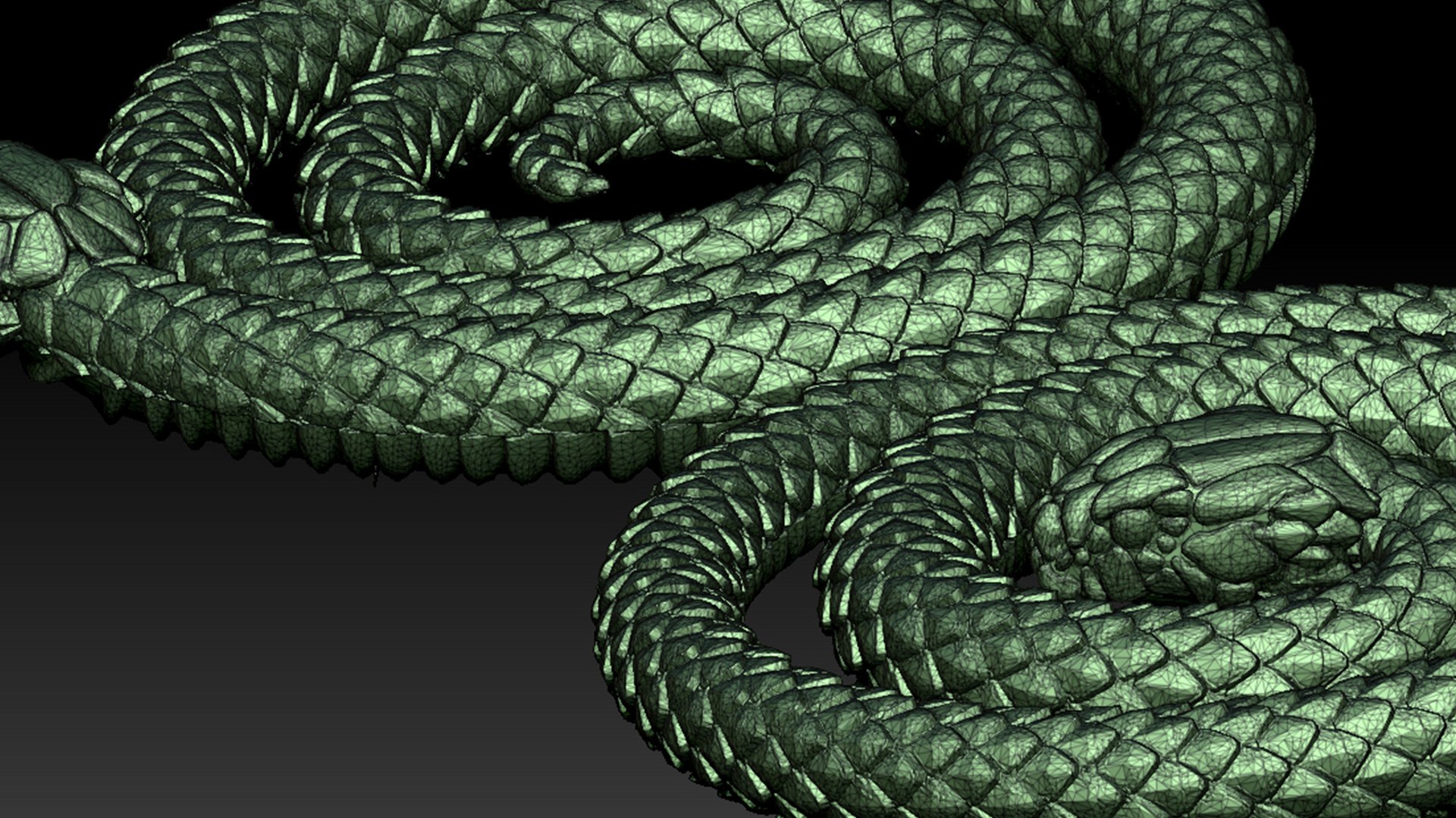 3D Model Snake - TurboSquid 1901392
