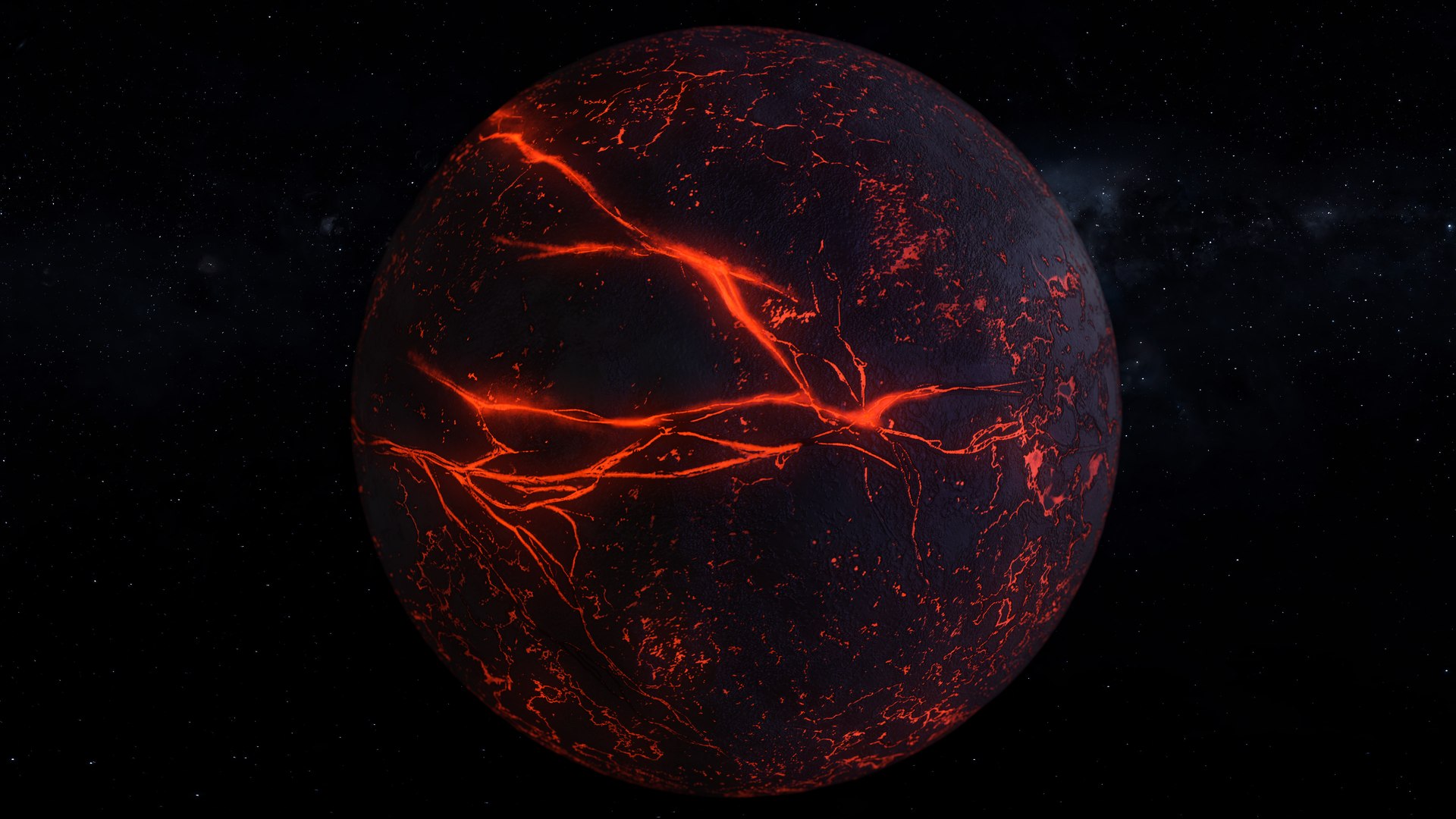 3D Lava Planet - TurboSquid 2076017