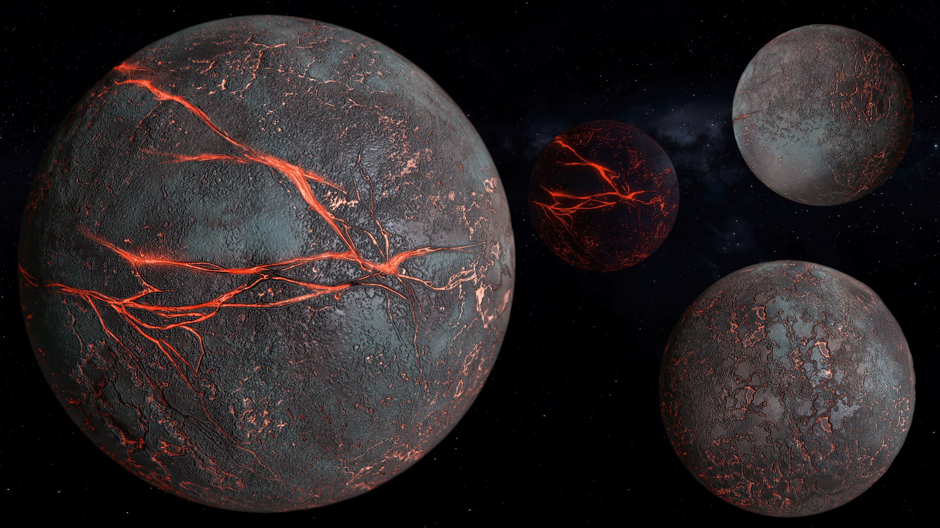 3D Lava Planet - TurboSquid 2076017
