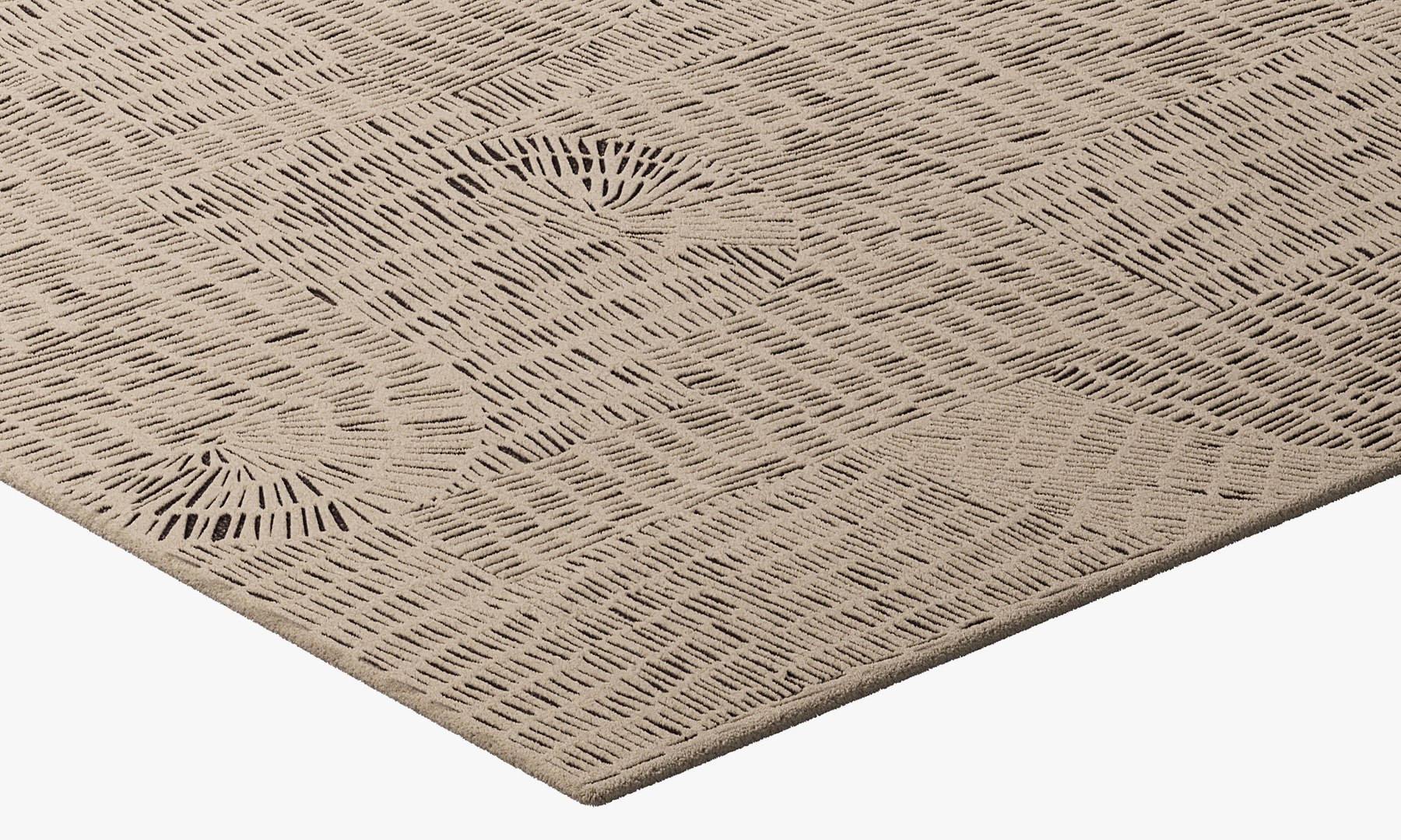 3D Poliform Trace Rectangular Rug 2 Colors - TurboSquid 2321802