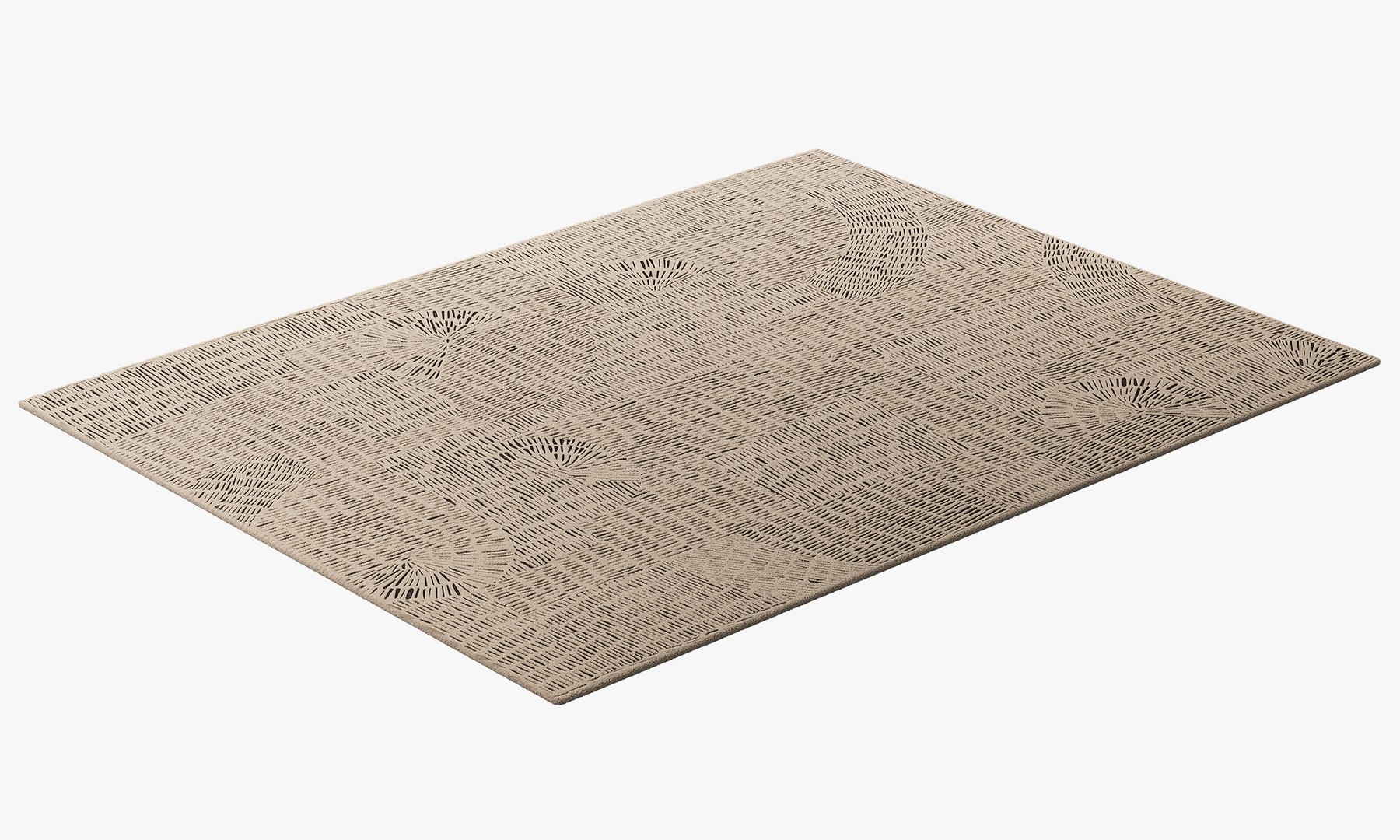 3D Poliform Trace Rectangular Rug 2 Colors - TurboSquid 2321802