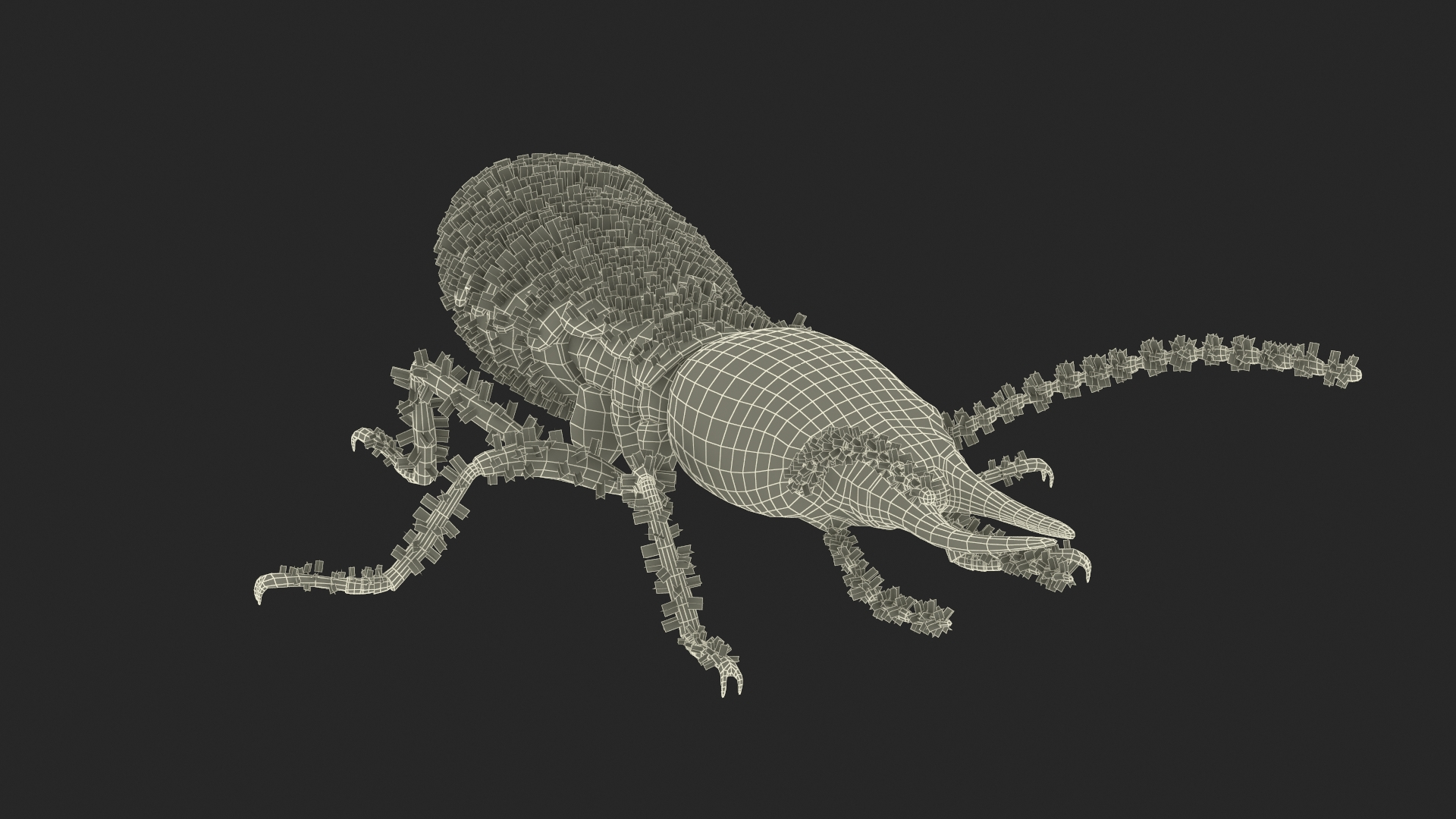 3D Model Termite In Creeping Pose - TurboSquid 2328233
