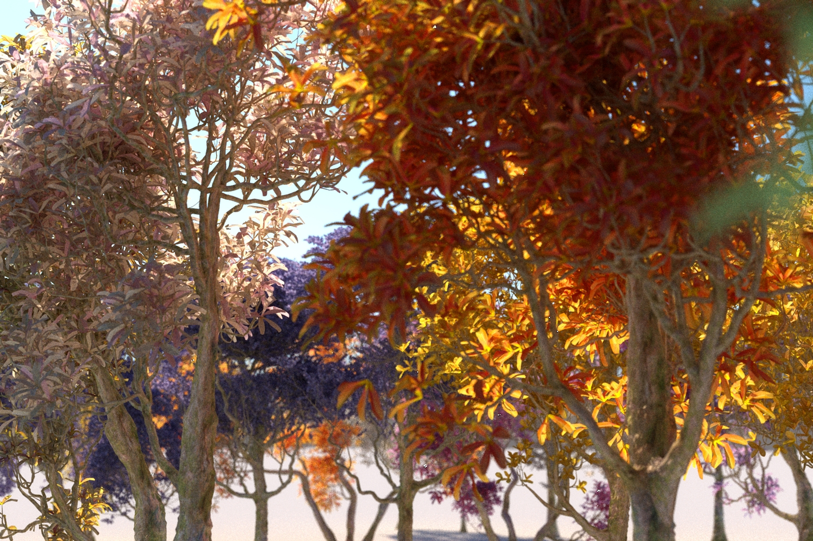 Spring Trees Pack 3D - TurboSquid 1551278