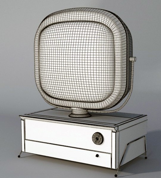 modelo 3d TV Predicta Philco - TurboSquid 814996