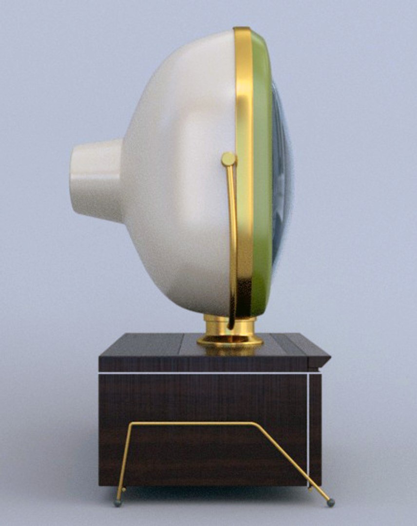 3d retro tv philco predicta model