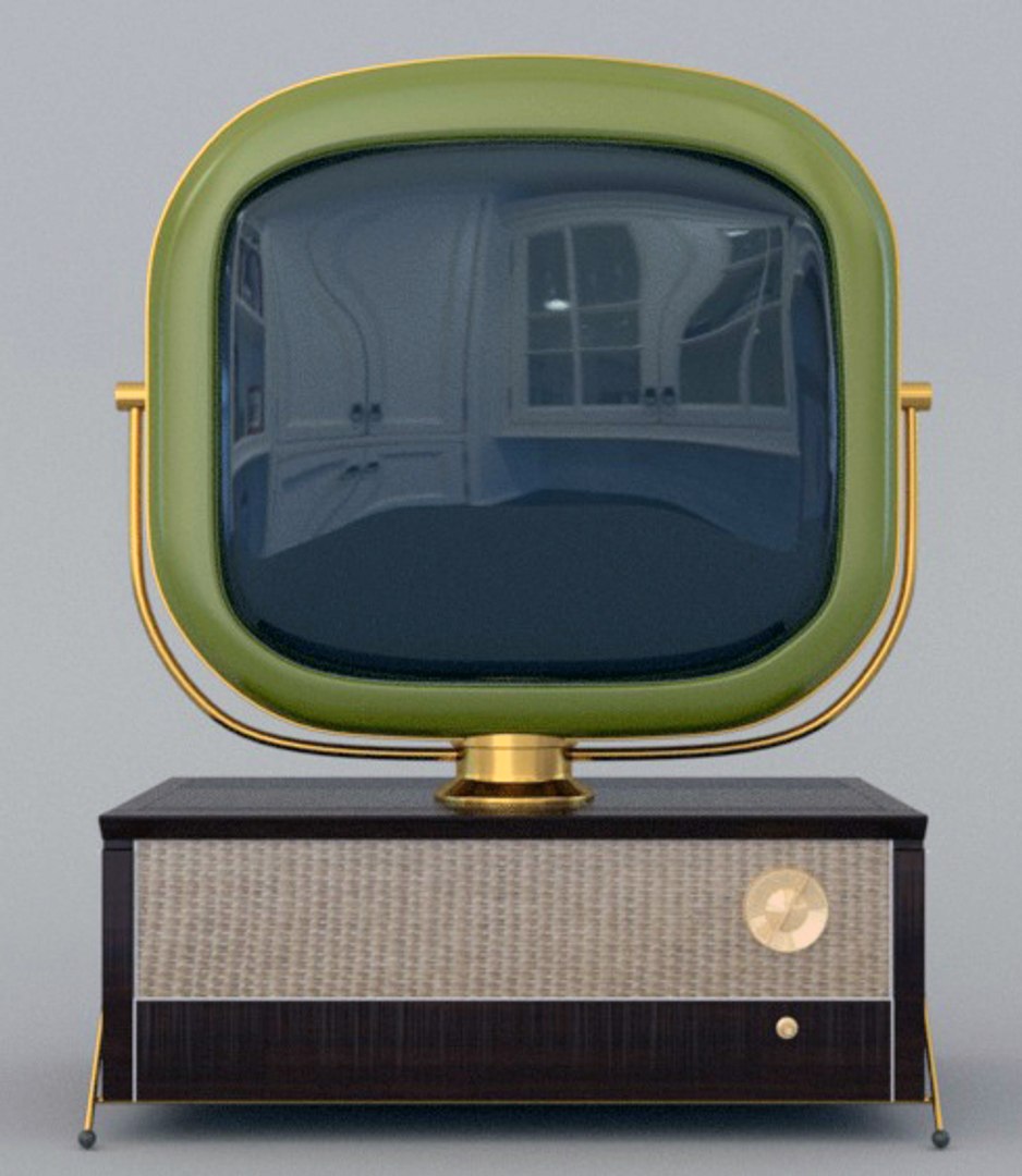 3d retro tv philco predicta model