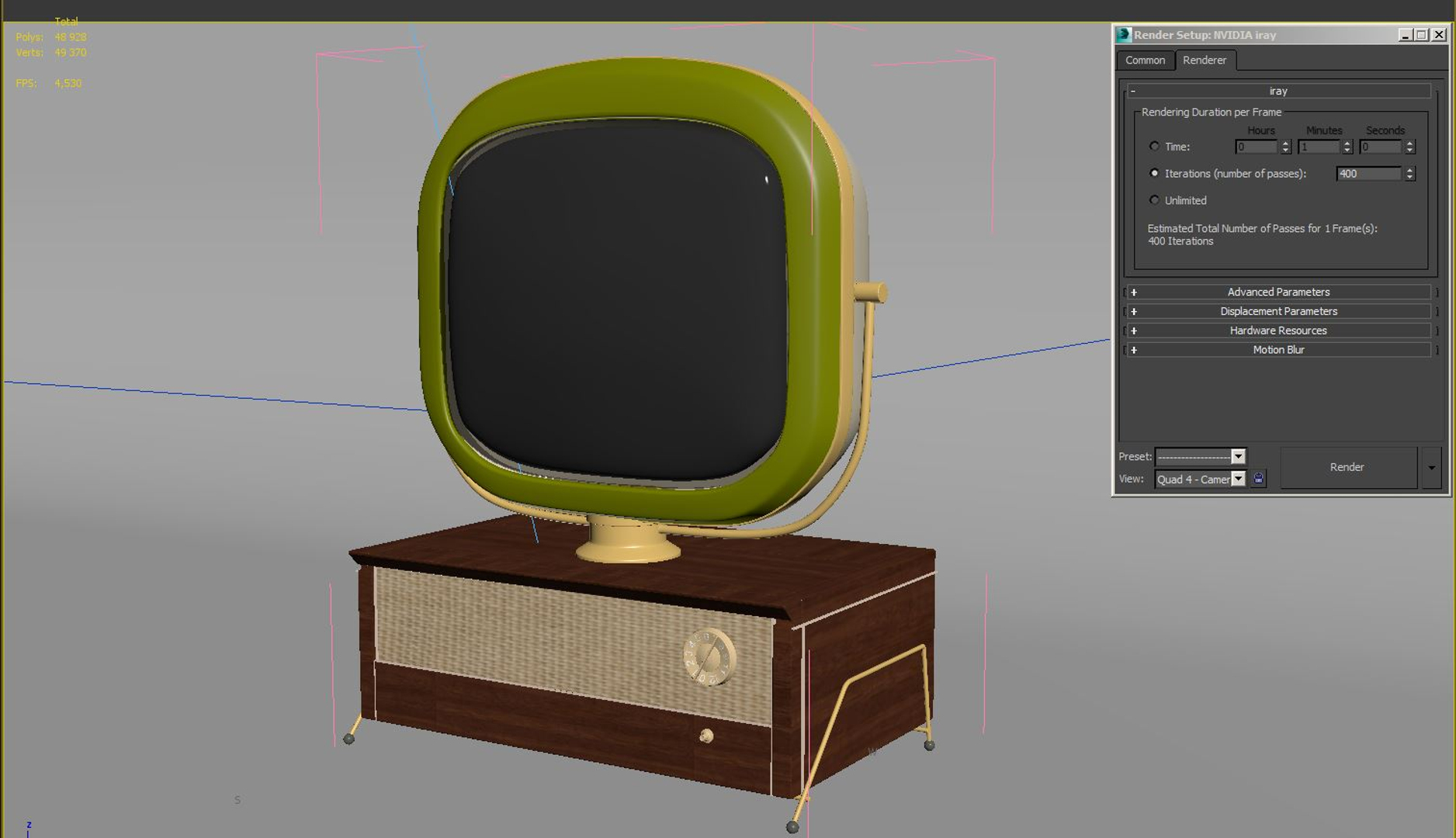 modelo 3d TV Predicta Philco - TurboSquid 814996