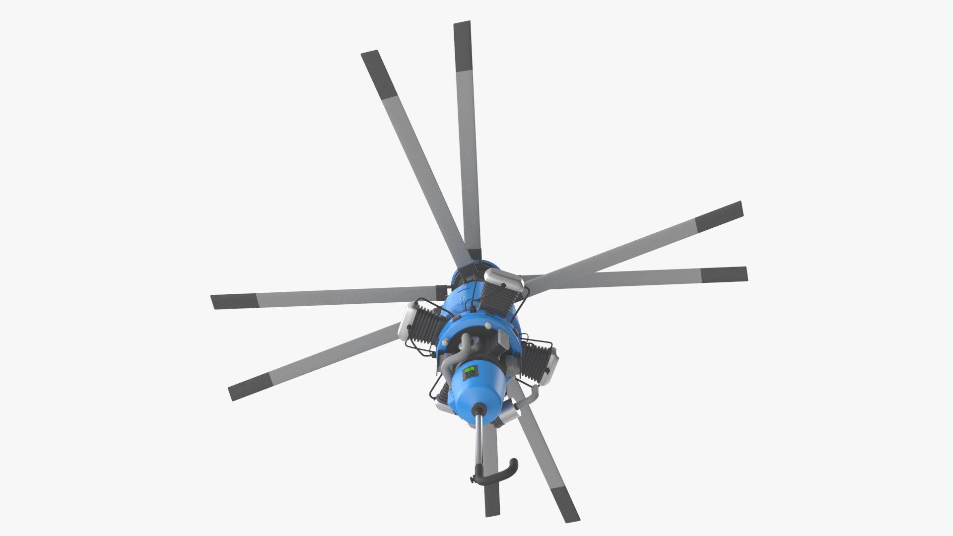 Hand Copter Model - TurboSquid 2039677
