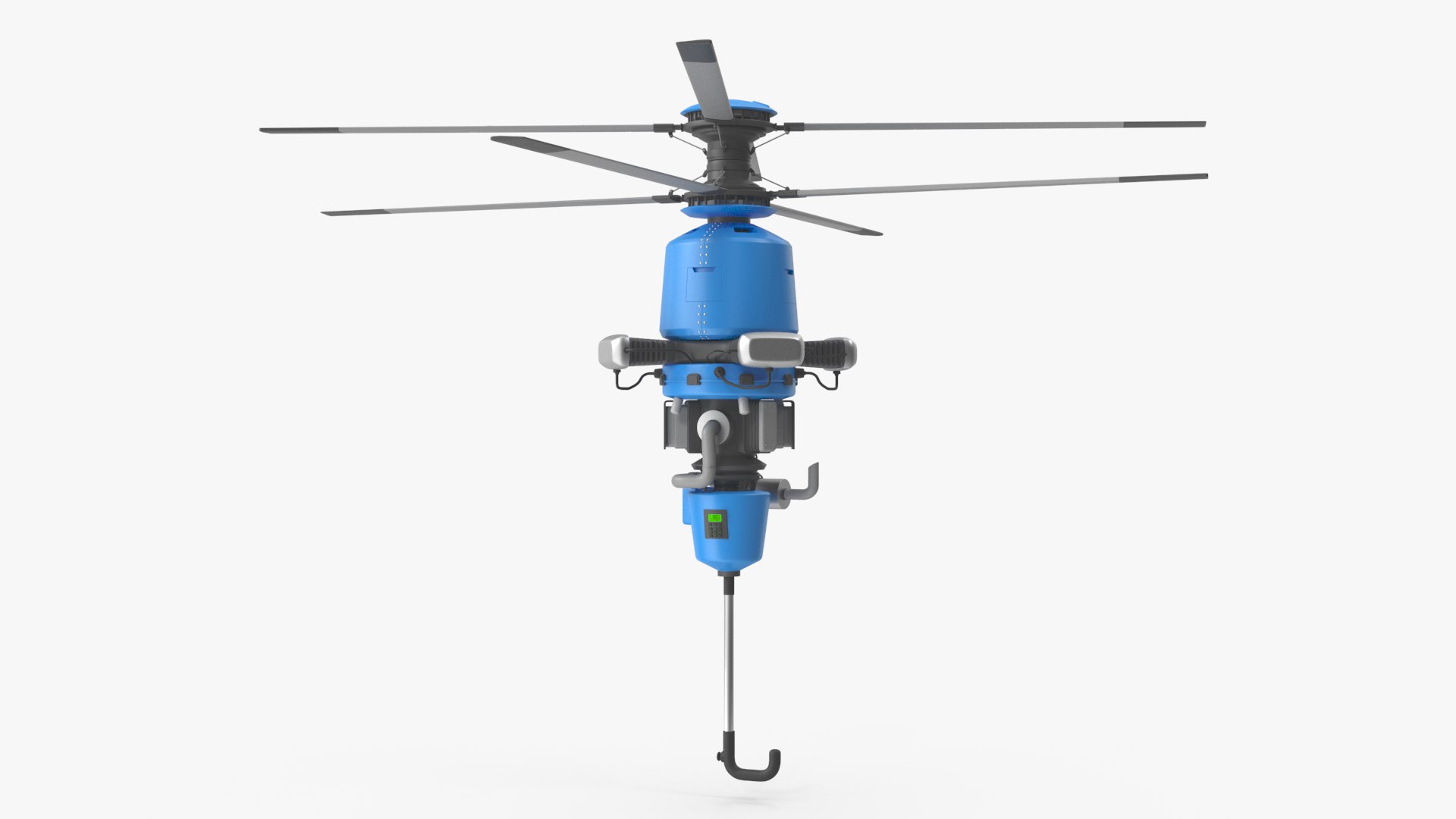 Hand Copter Model - TurboSquid 2039677