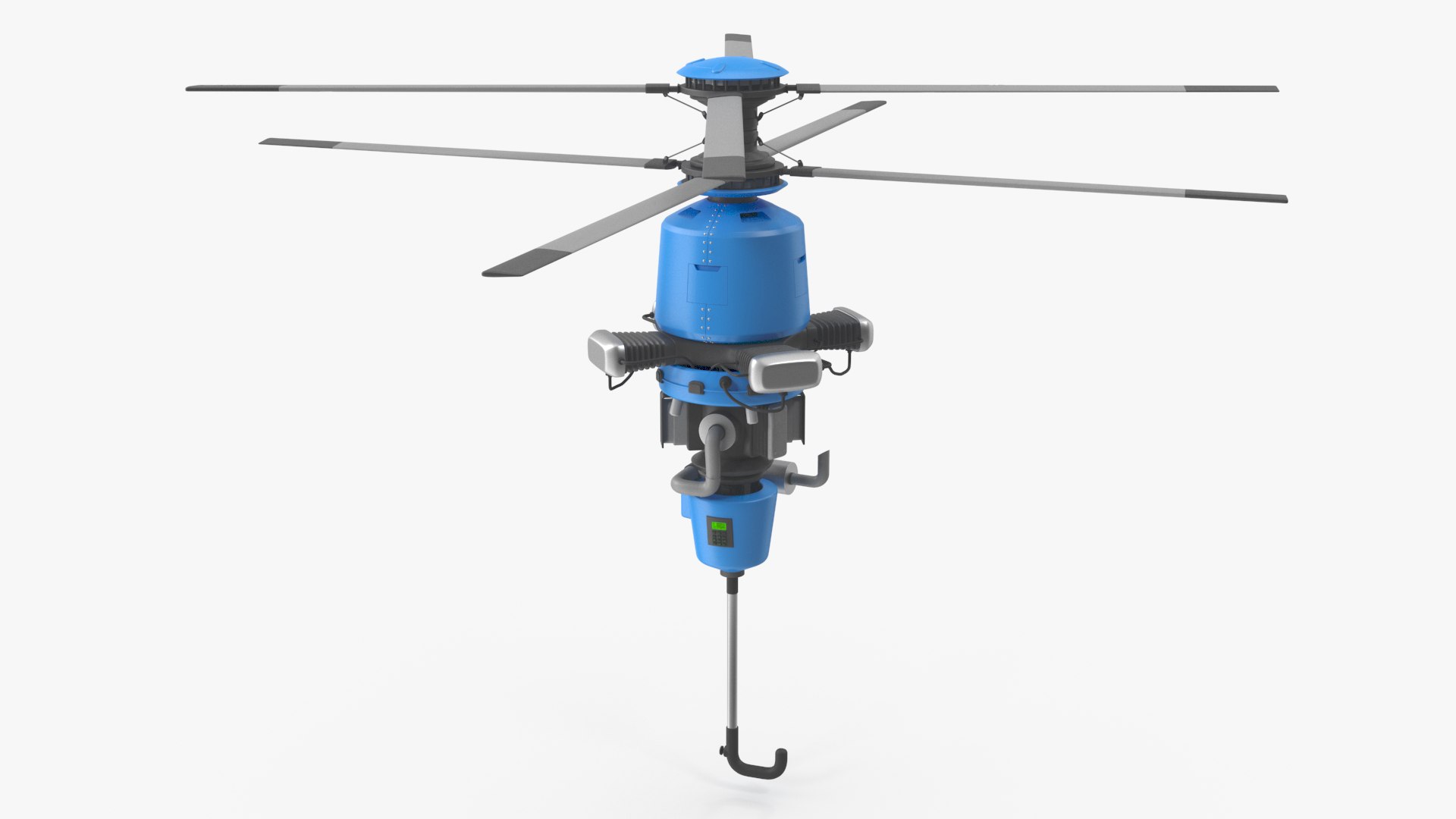 Hand Copter Model - TurboSquid 2039677