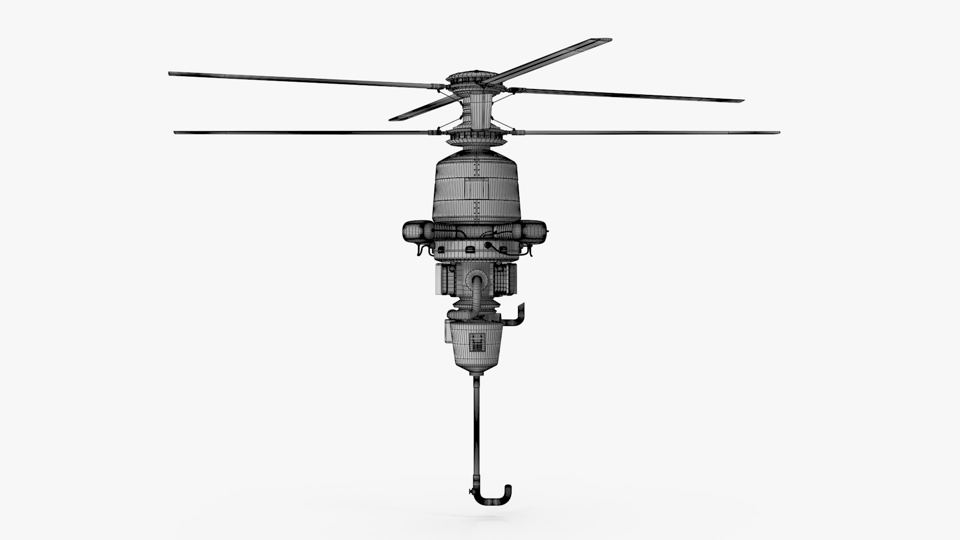 Hand Copter Model - TurboSquid 2039677