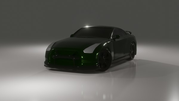 modelo 3d GTR R35 DE BAJOS POLIÉSTERES - TurboSquid 2267112
