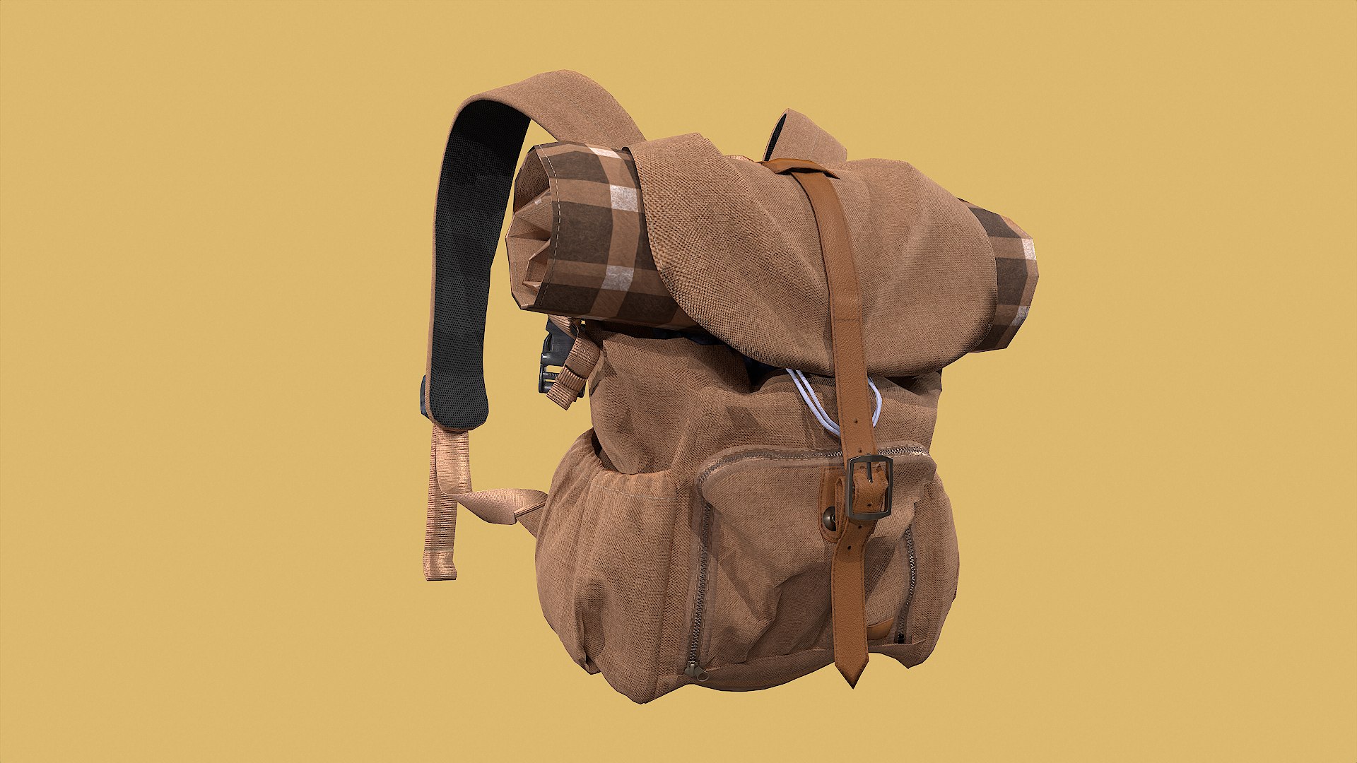 3D Backpack V2 Model - TurboSquid 2100896