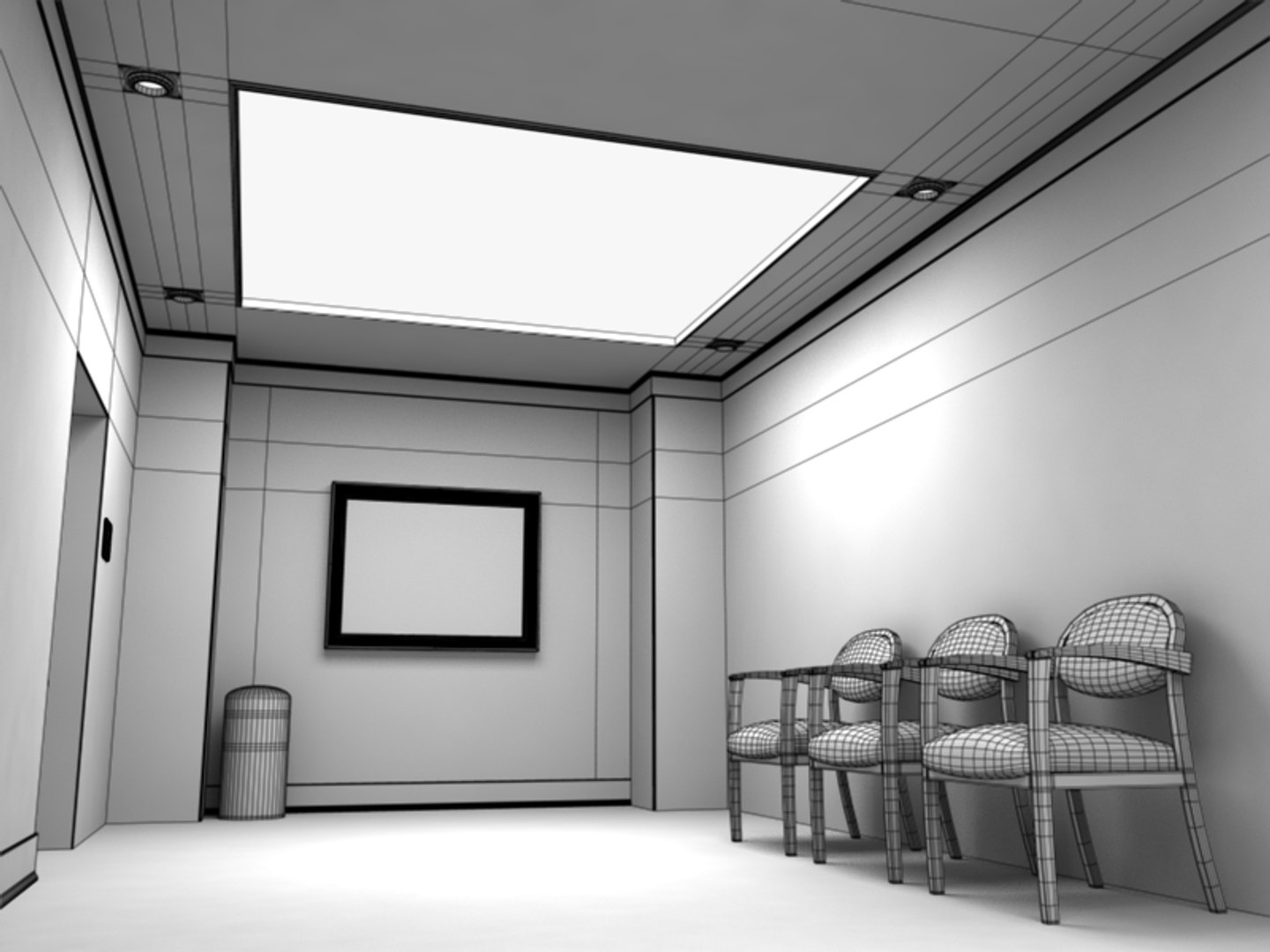 Modern Hallway 3d Ma