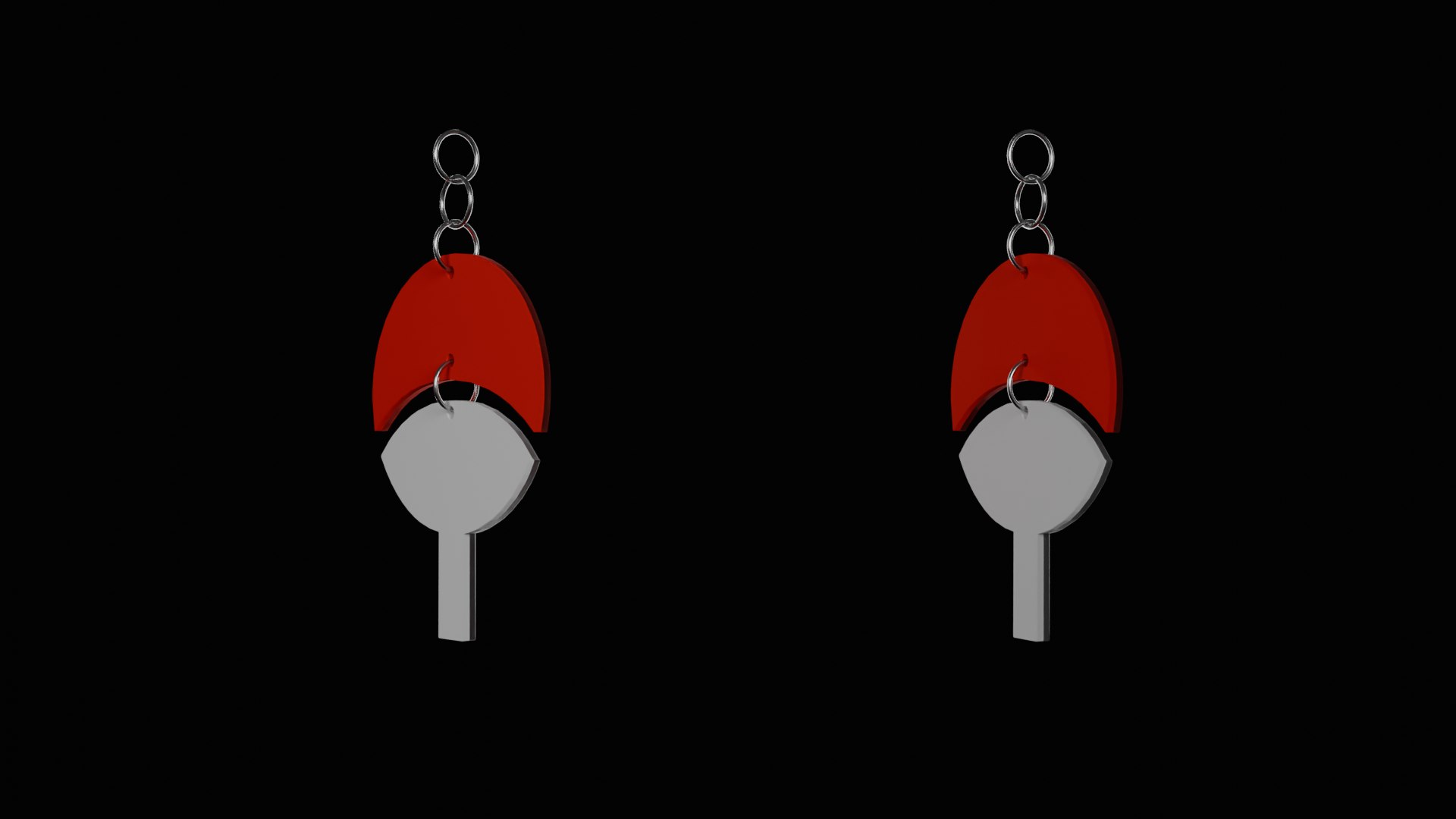 3D Model Uchiha Earring - TurboSquid 2247180